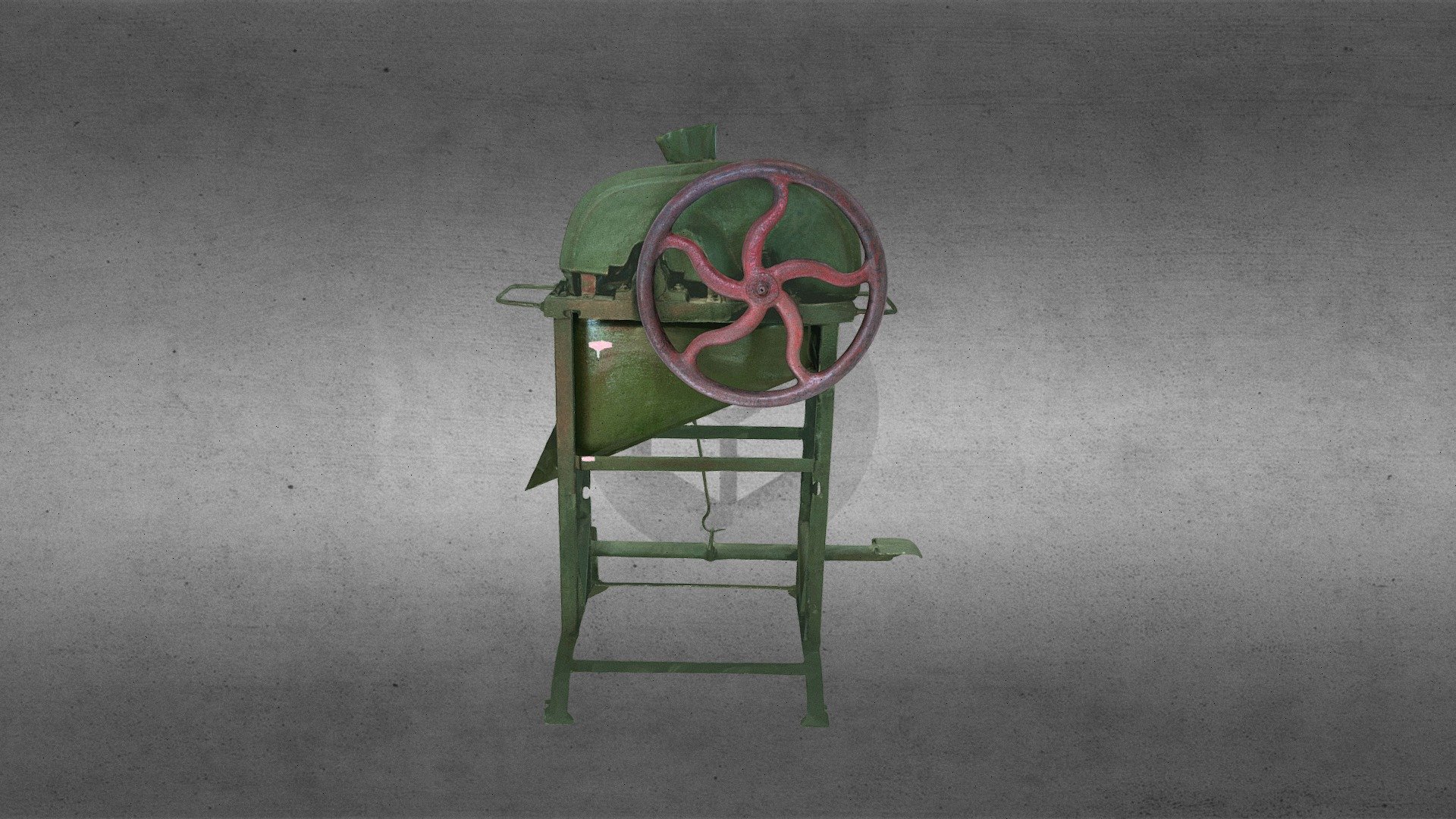Máy tẽ ngô - 3D model by 3DModelDigital [fe94613] - Sketchfab