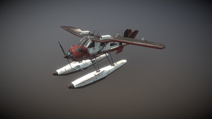 Seaplane 3D models - Sketchfab