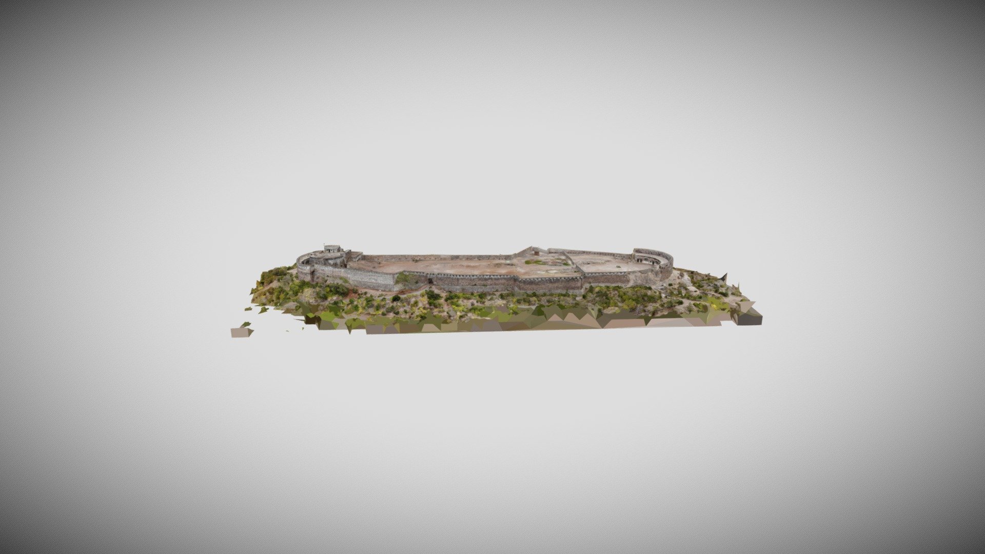 High Knoll Fort, St. Helena Island - 3D model by TAMU Center for ...