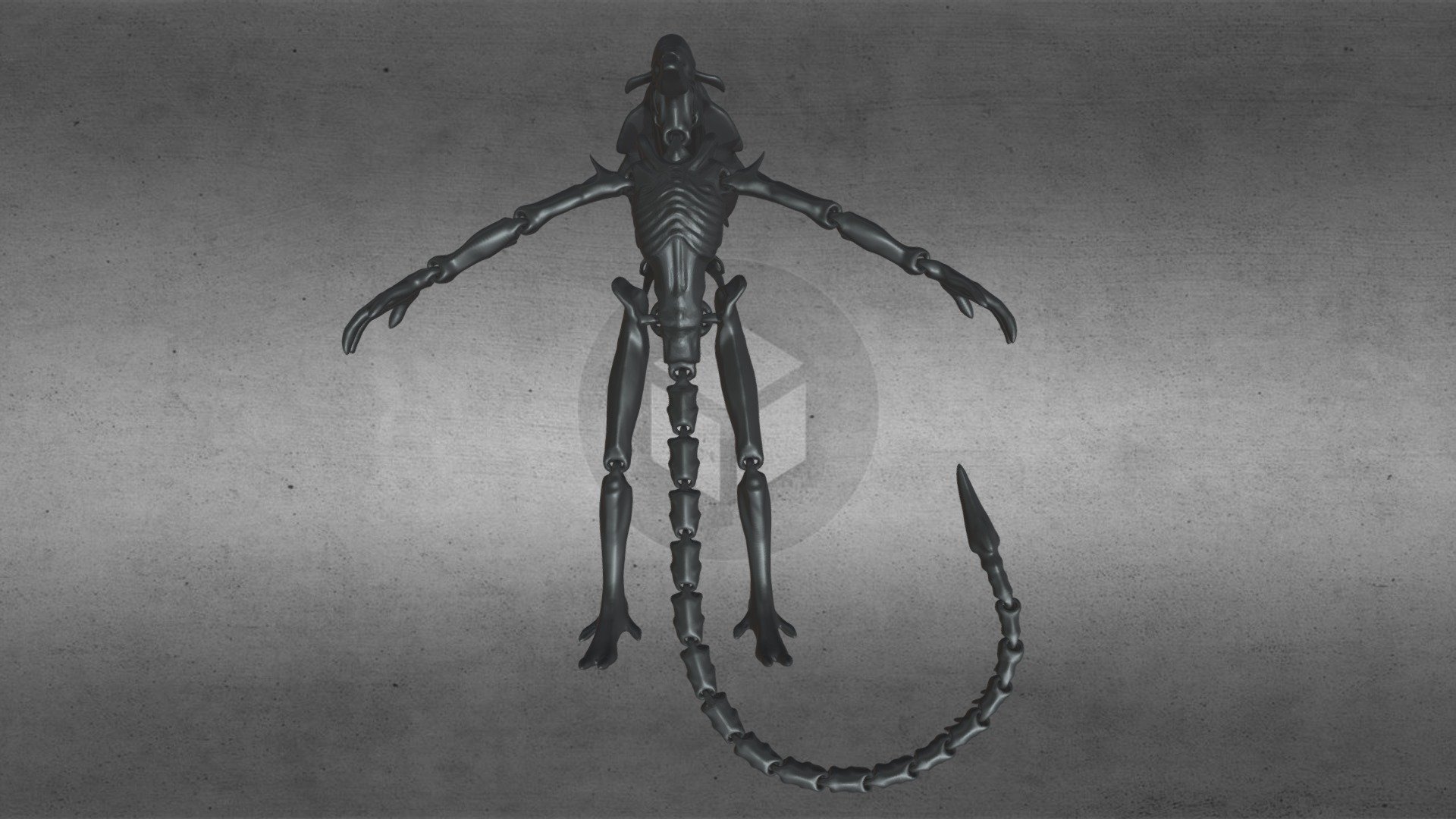 REAL ALIEN XENOMORPH FLEXI - 3D model by LaboratorioGiratorio [fe959d4 ...