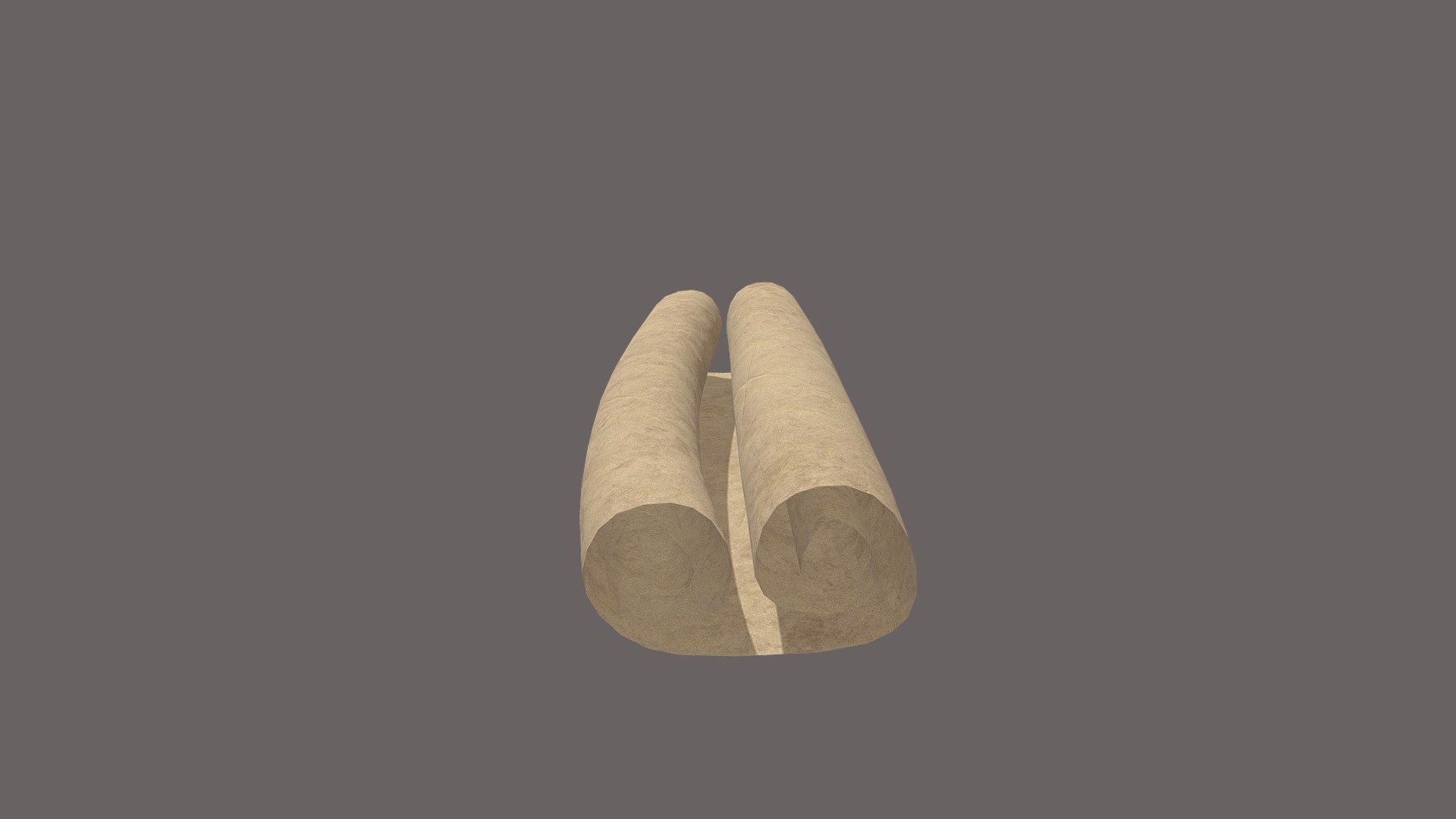 Closed Scroll - 3D model by Amir Ibrahim (@ryder4100) [fe96b27] - Sketchfab