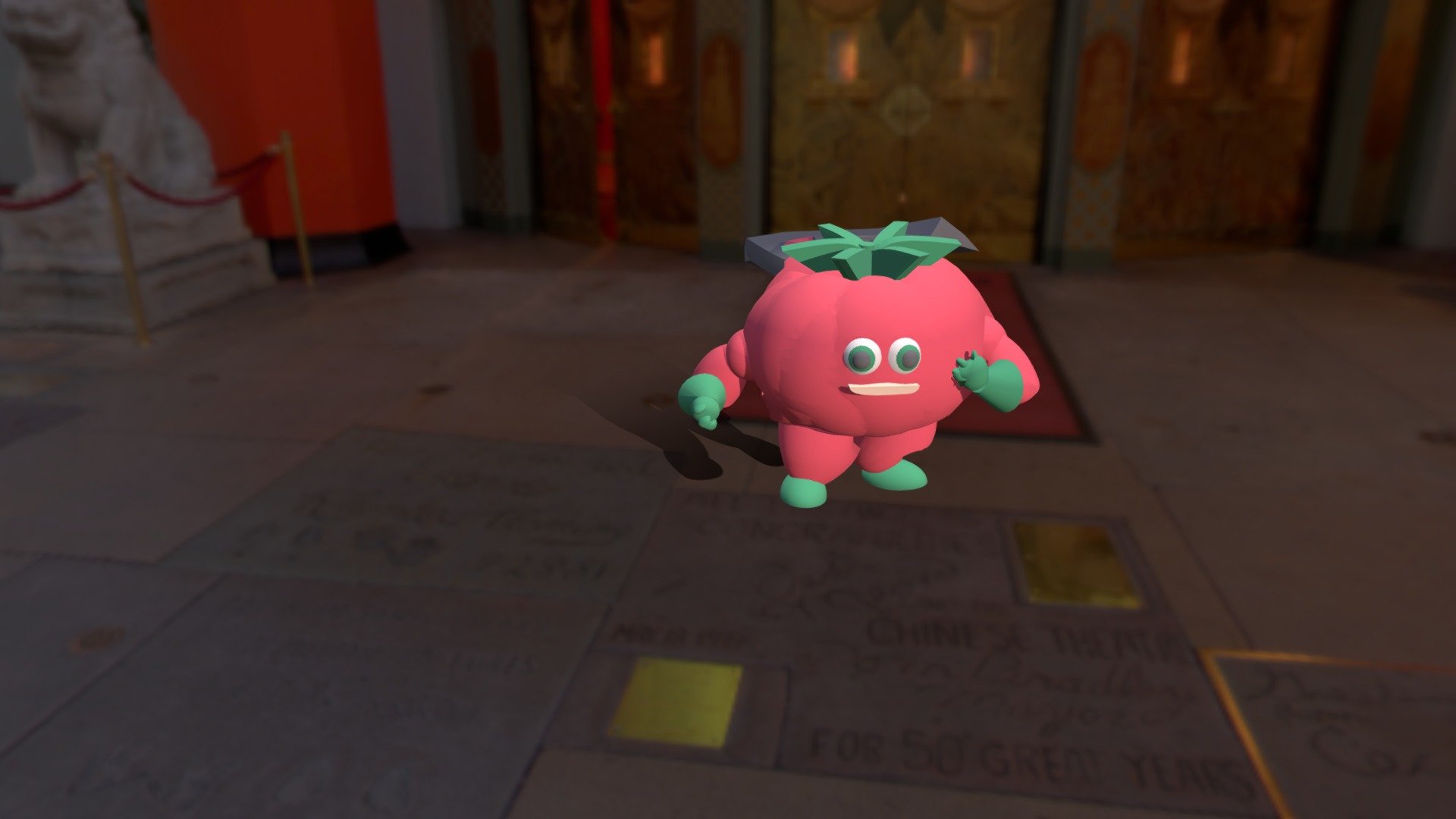 Jean Michel Tomate Symétrique Rumba Dancing - 3D model by jlp340105 ...