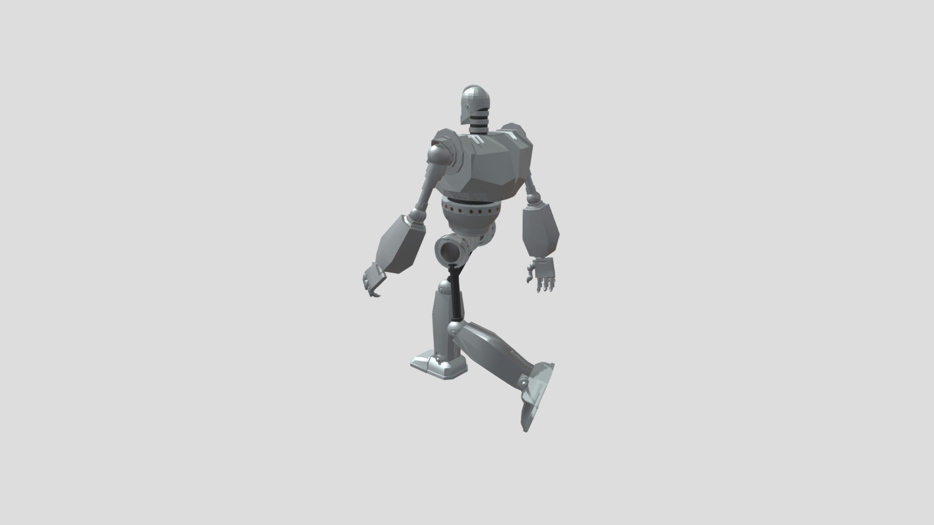 Iron Giant Walk Turn Table - 3D model by wongyz [fe99b3e] - Sketchfab