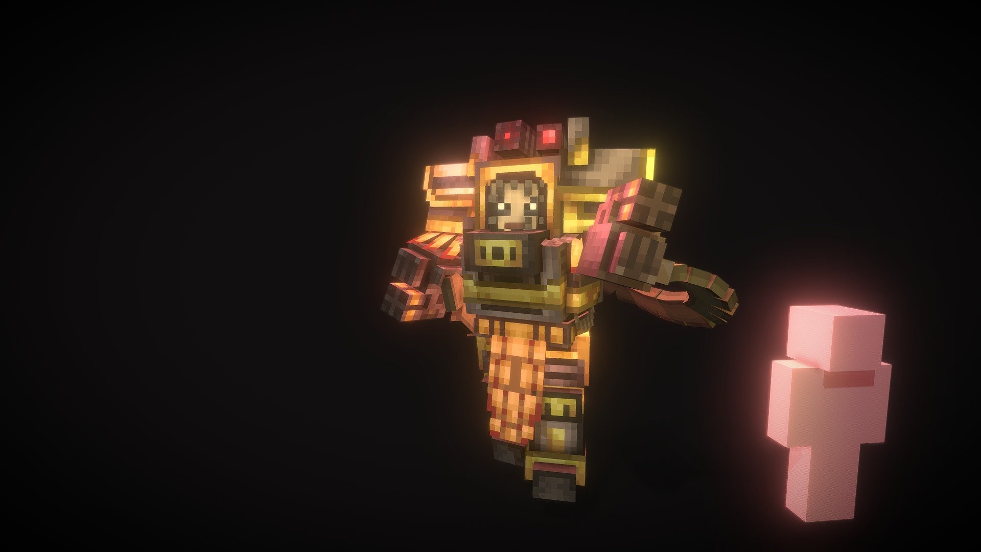 Perturabo Armor WH40K (Warhammer 40K) - 3D model by PijonskiMC ...