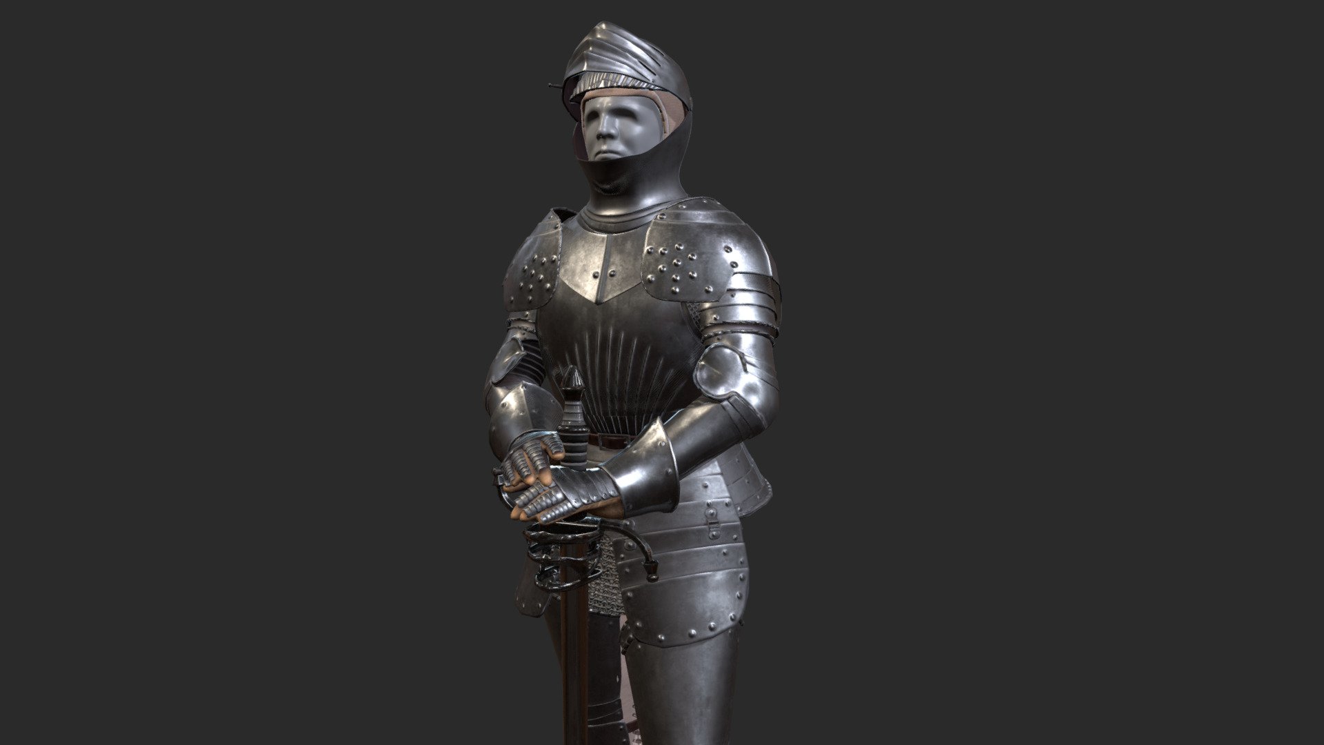 Castle of Blois - Knight Armor - Download Free 3D model by Damien ...