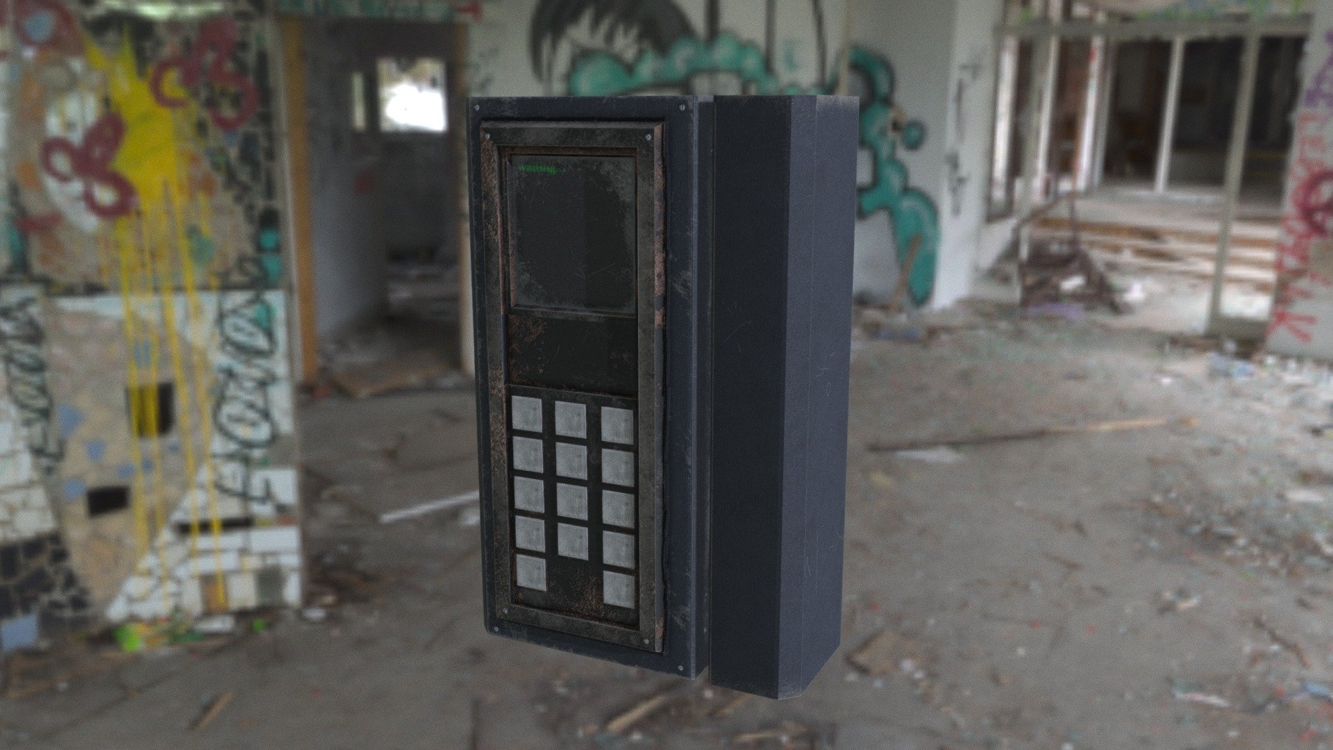 Dirty intercom - Download Free 3D model by 3trop (@mcgorilla) [fe9d040 ...
