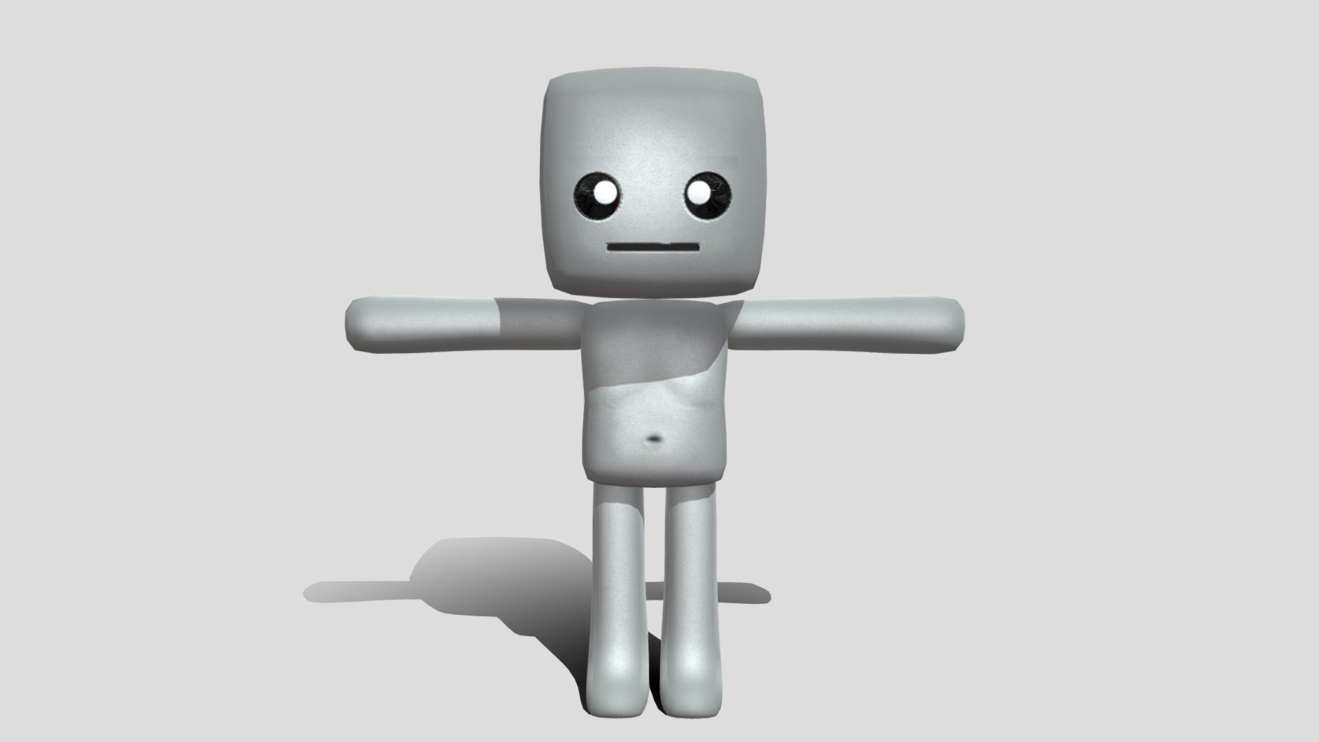 Cute Blocky Chibi Base - Download Free 3D model by Jostraction (@JoBot ...