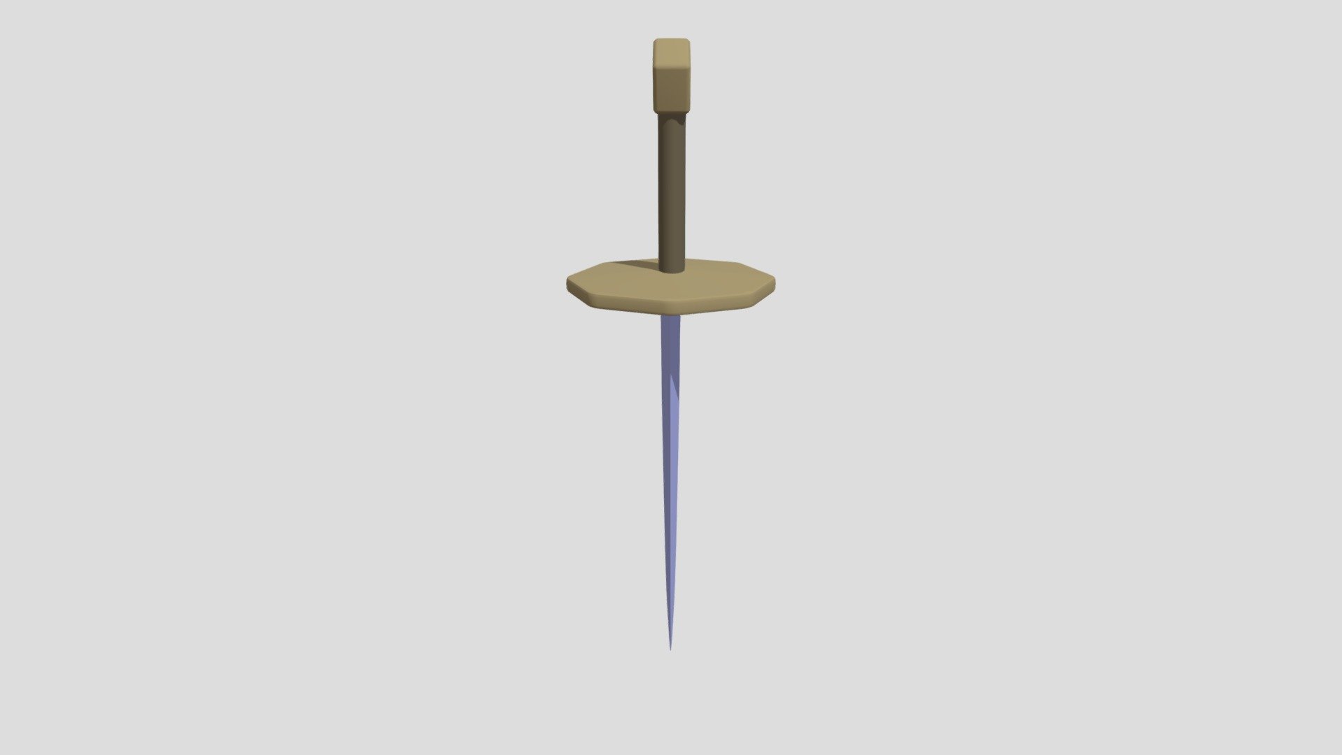 Dagger - 3D model by Elizabeth Smart (@ElizabethSmart) [fe9e9f9 ...