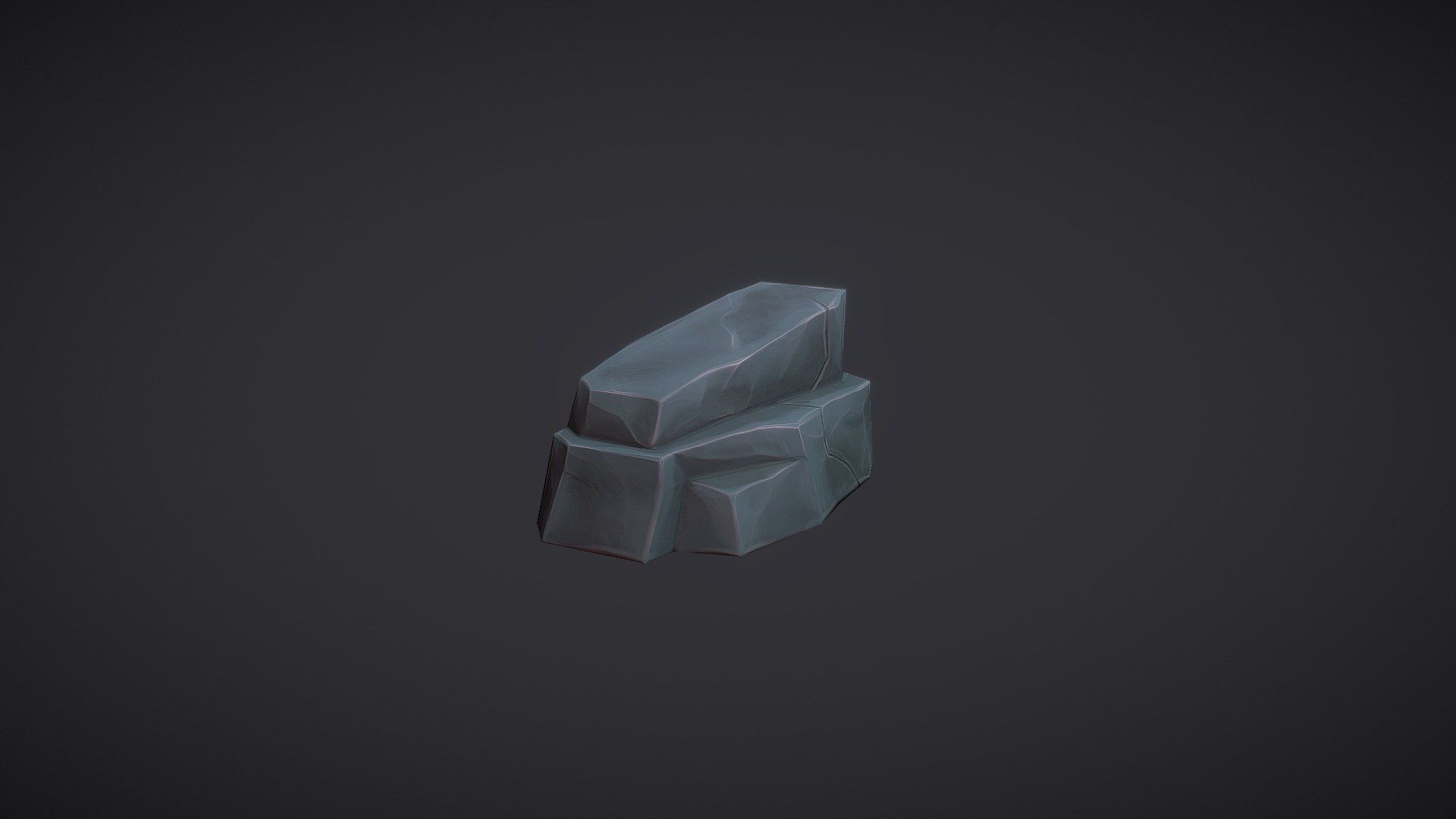 Stylized rock - 3D model by teho [fea06b9] - Sketchfab