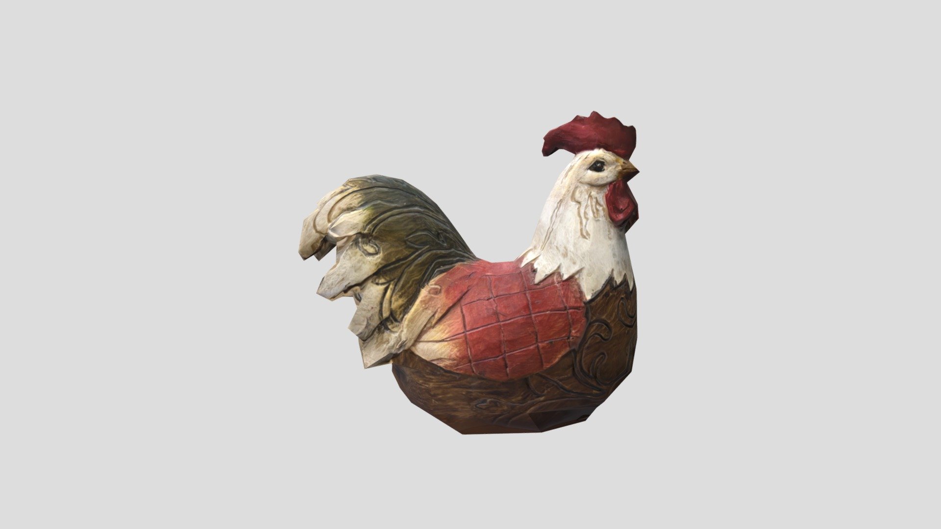 Chicken 1 - Download Free 3D model by David Wigforss (@dwigfor ...