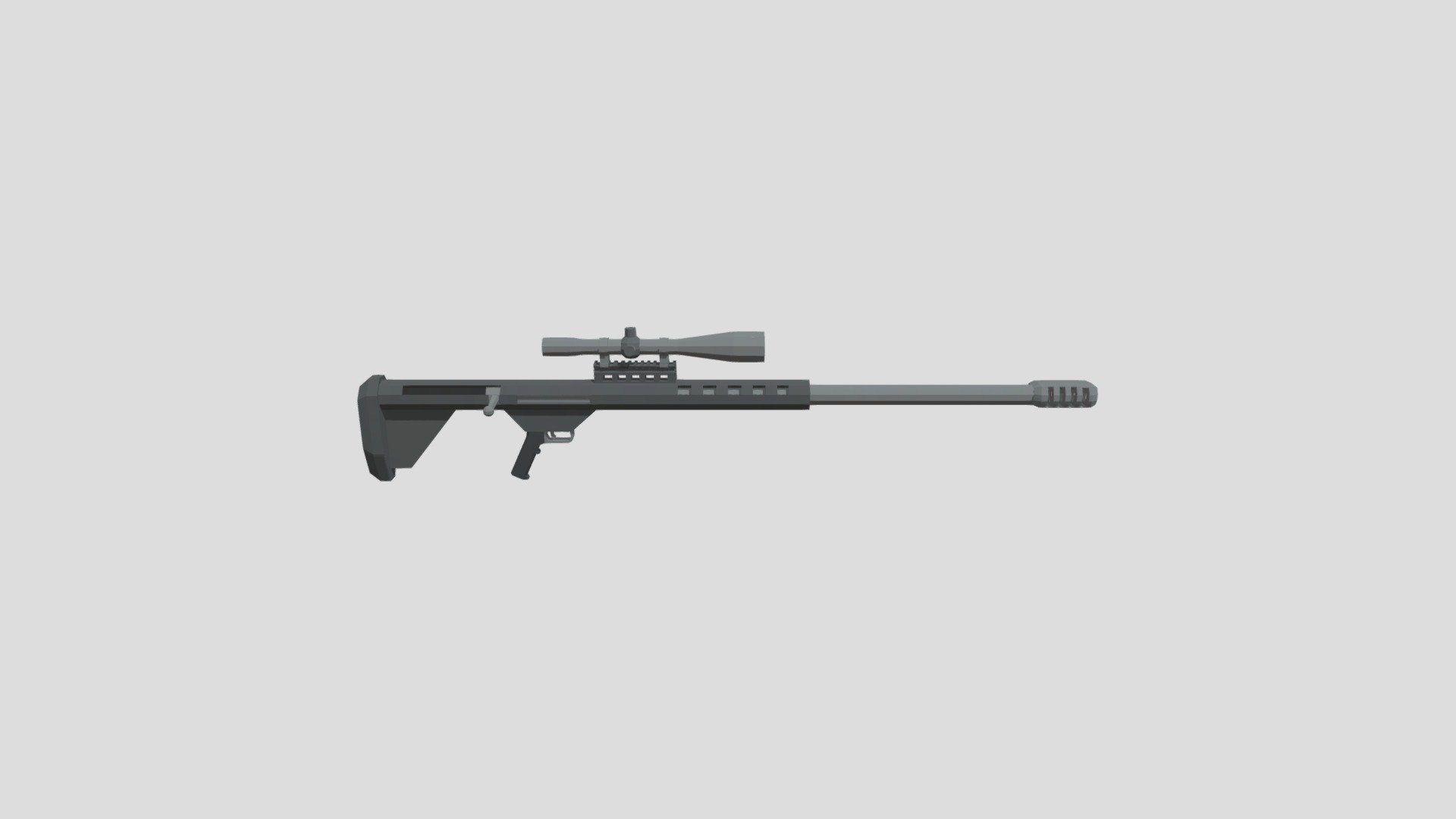 Serbu Bfg 50 low poly - Download Free 3D model by truyvietnam [fea0dad ...