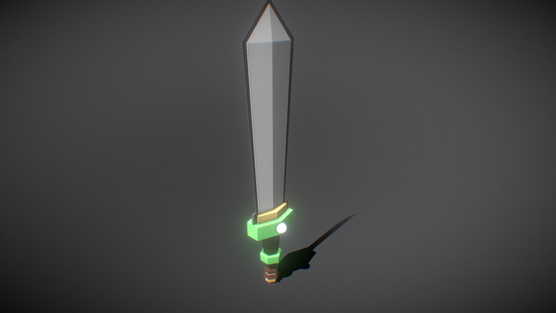 First Sword Blender - 3D model by DeSantArt [fea2436] - Sketchfab
