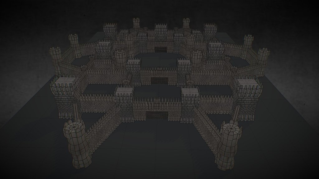 Castle - 3D model by Anthony Schmidt (@risto296) [fea28ab] - Sketchfab