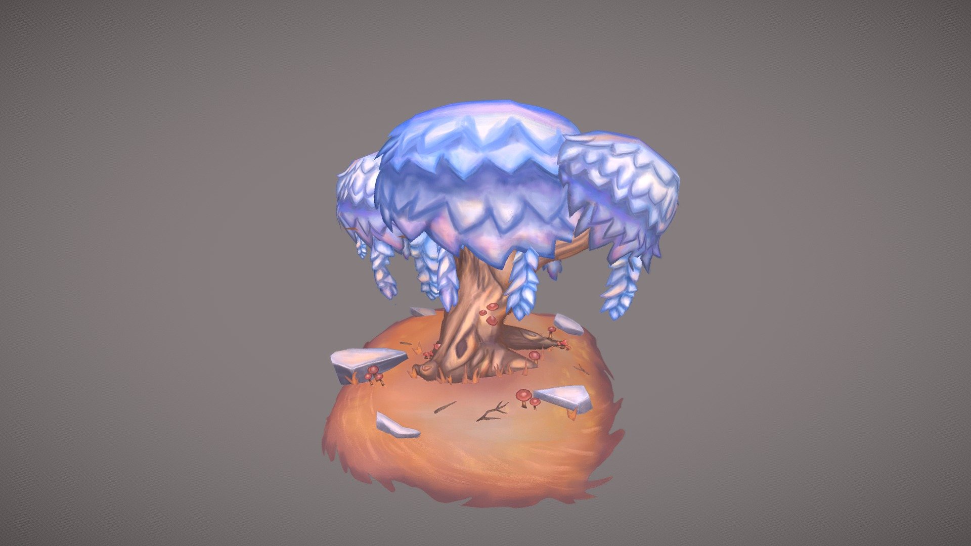 2.5D Tree - 3D model by Amanda Melville (@amandamelville) [fea3fba ...