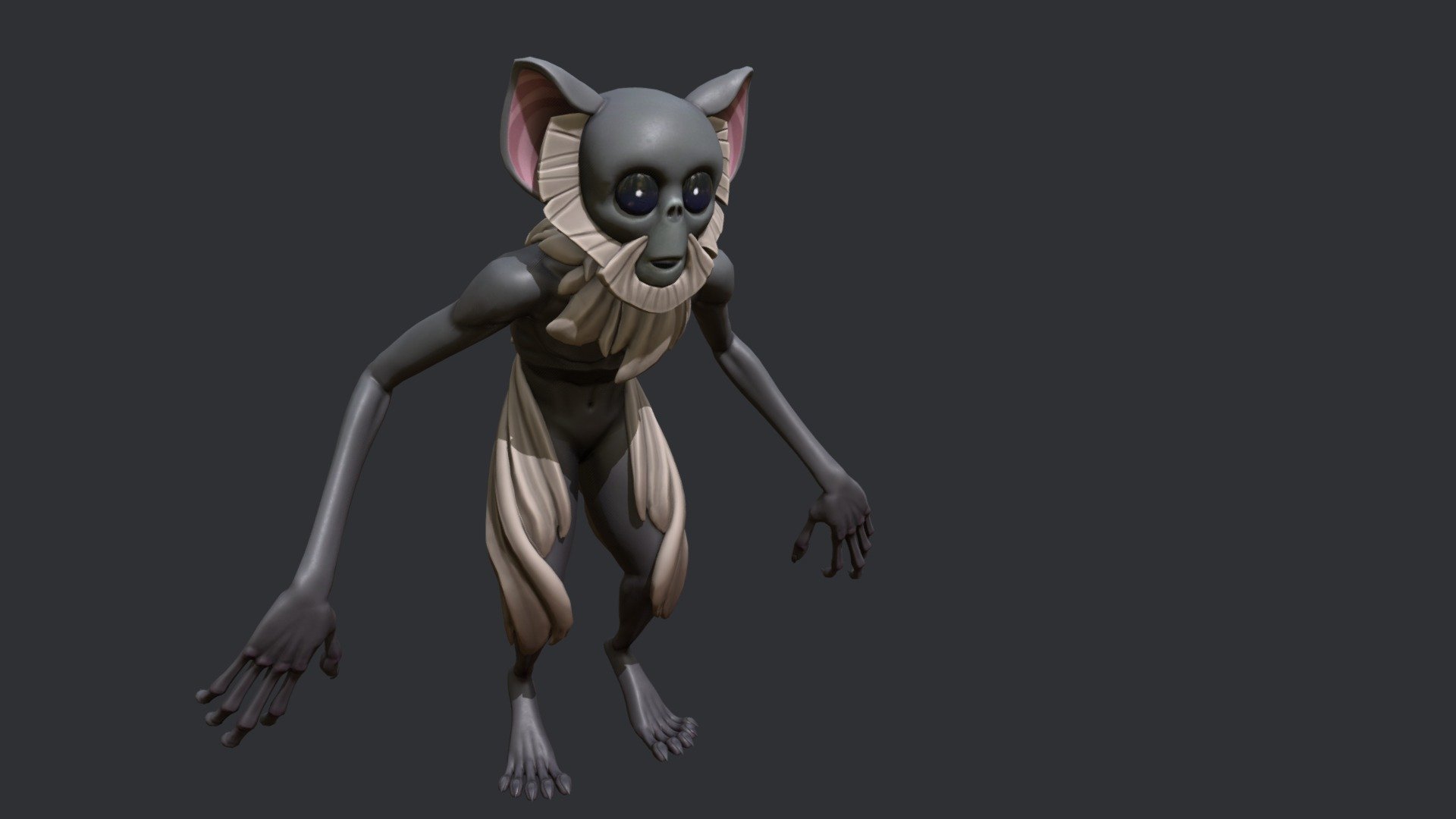 Imp creature - WIP - 3D model by Duhan Bas (@duhanbas) [fea4486 ...