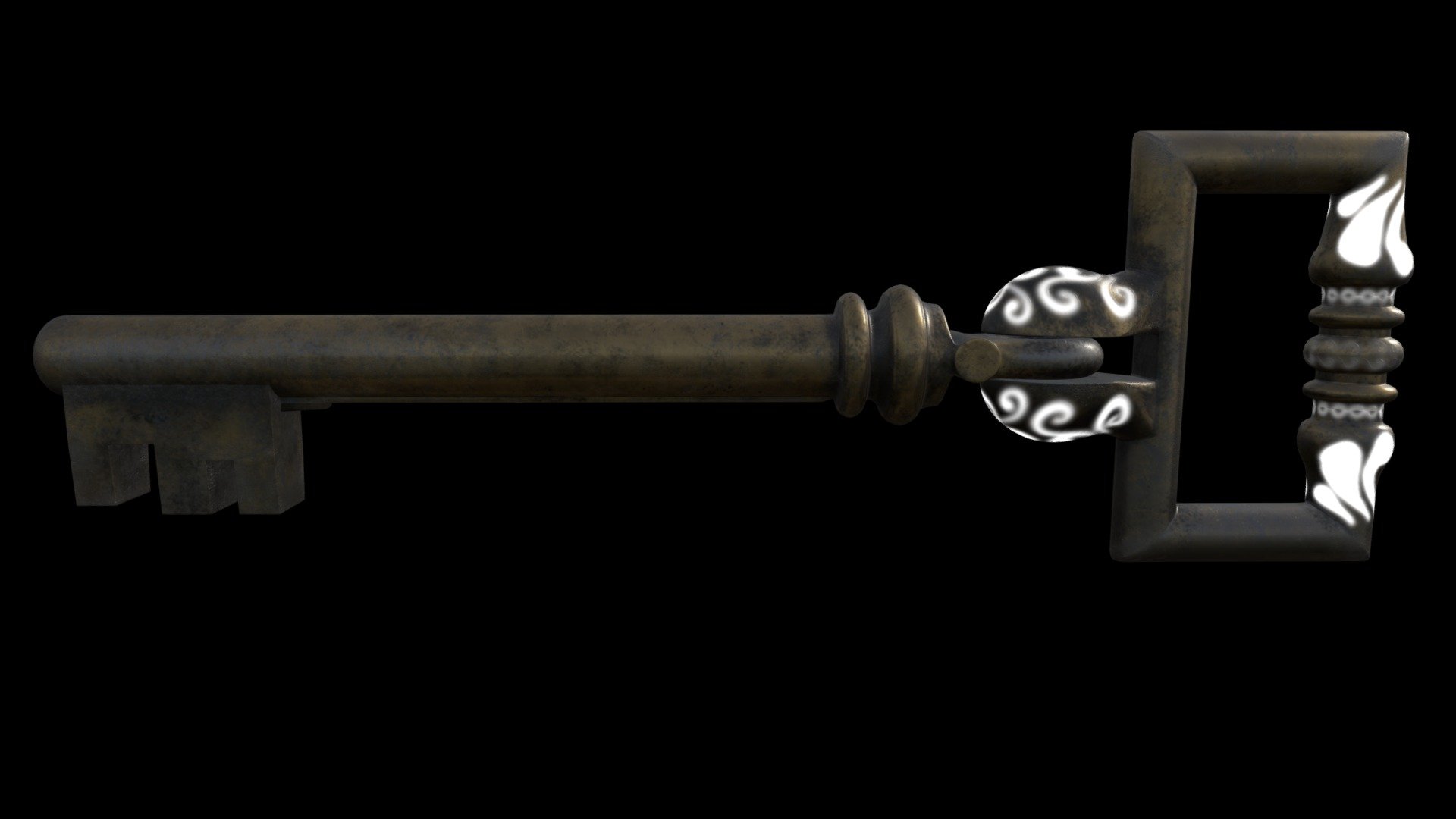 ancient key - Download Free 3D model by Thushar Imaginations ...