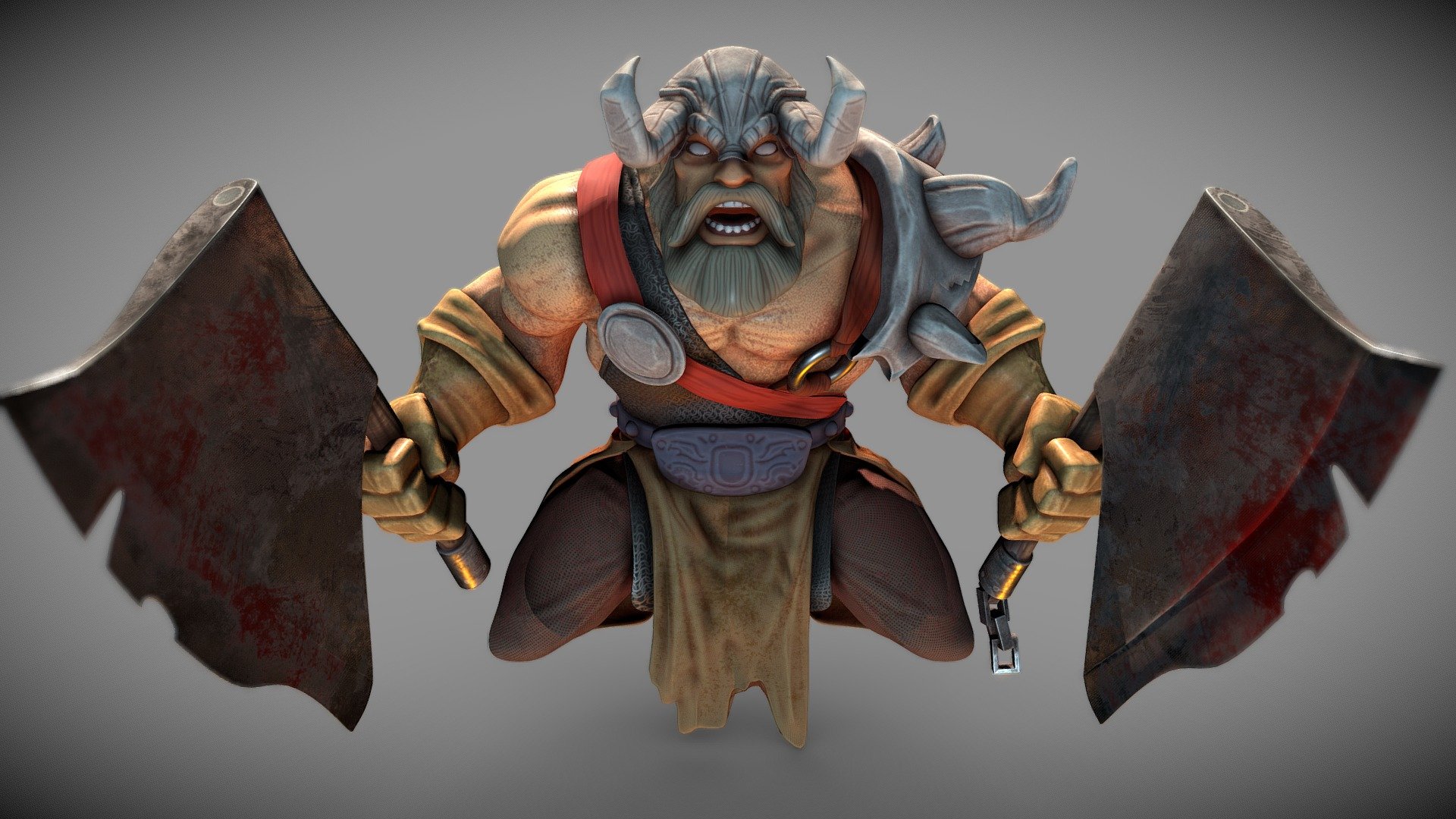 Viking Dude - 3D model by Furqan Adil (@furqanadil) [fea6aa0] - Sketchfab