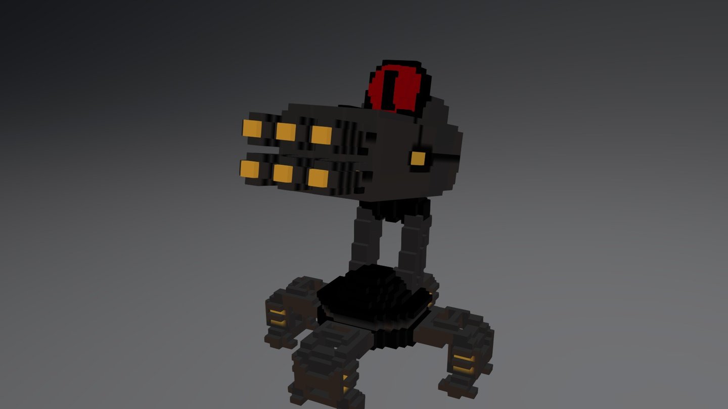 Missile turret - simple animation - 3D model by Aaron XR Dev ...