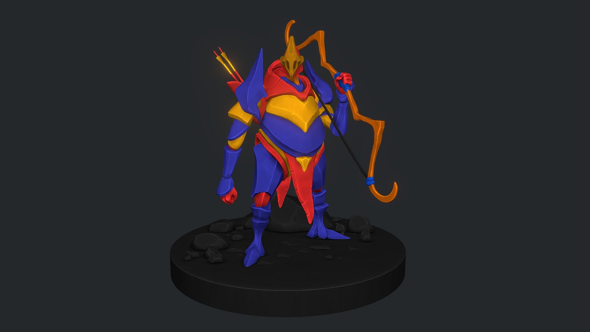 Archermin - 3D model by steveteeps [fea7697] - Sketchfab