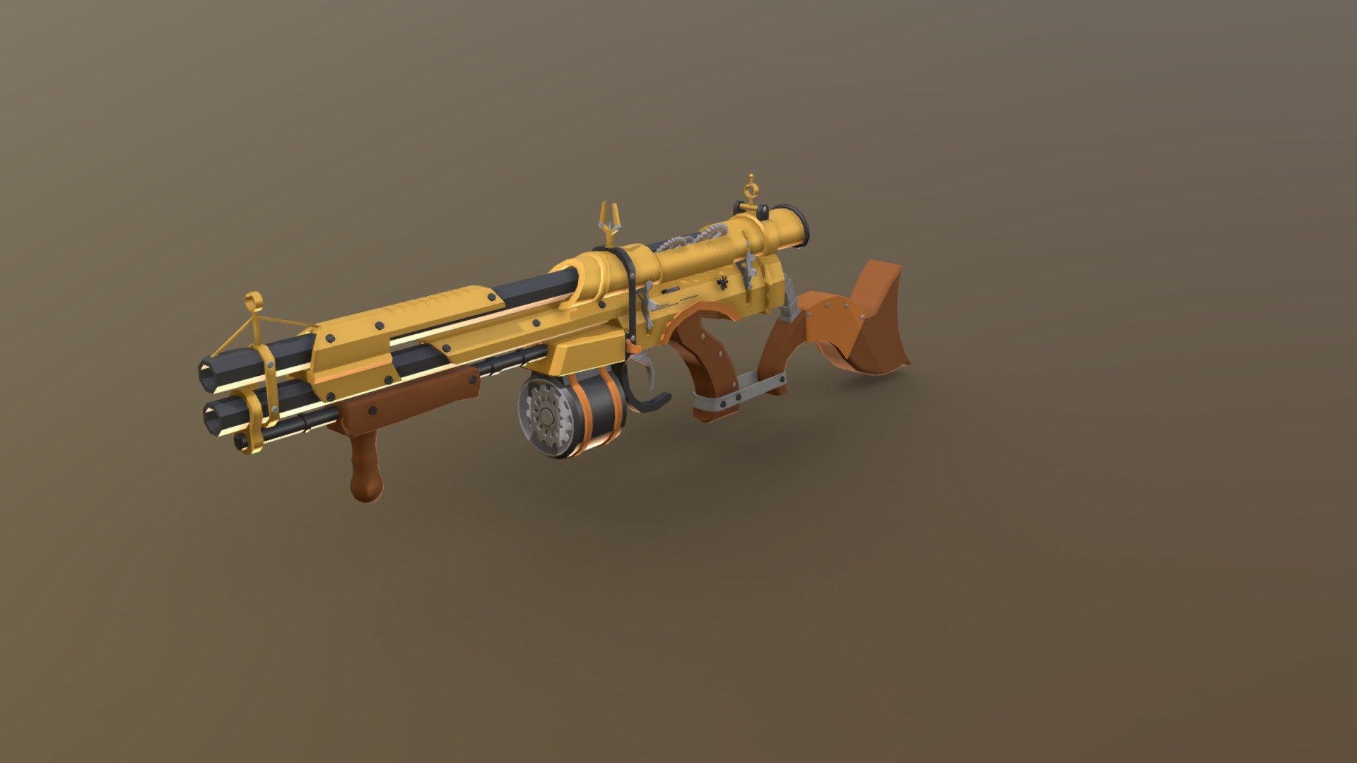 Tick-Tock Rifle - Download Free 3D model by chikich [fea76f2] - Sketchfab