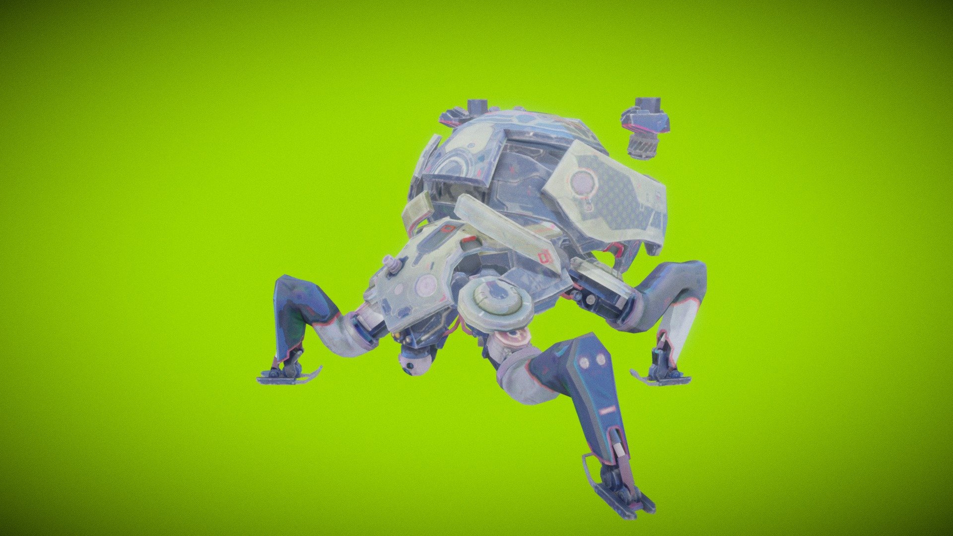 MECHA Robot XR-535 - Buy Royalty Free 3D model by Luna Studio ...