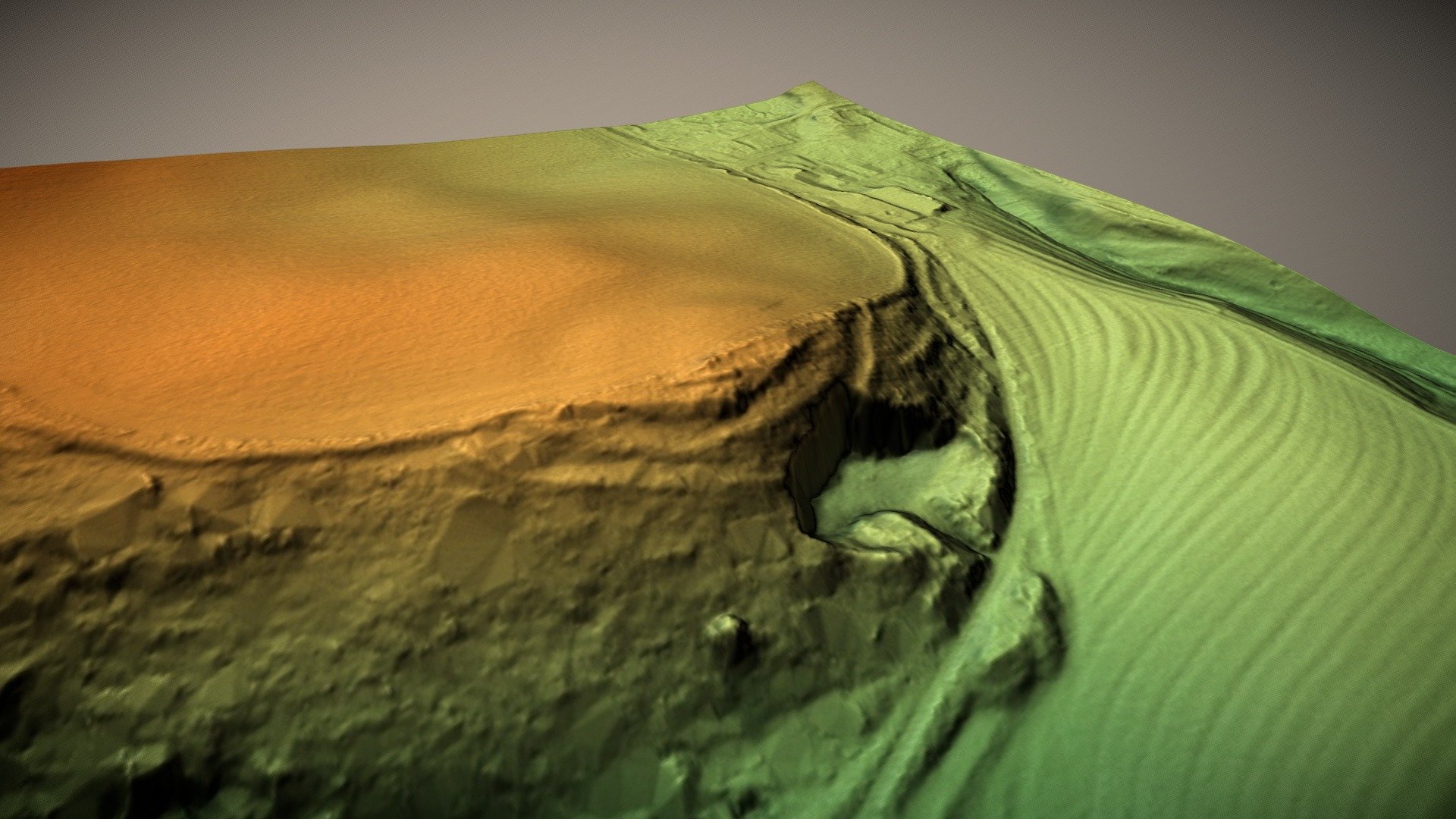 Harehope Hill, Northumberland (UK) - Download Free 3D model by ...