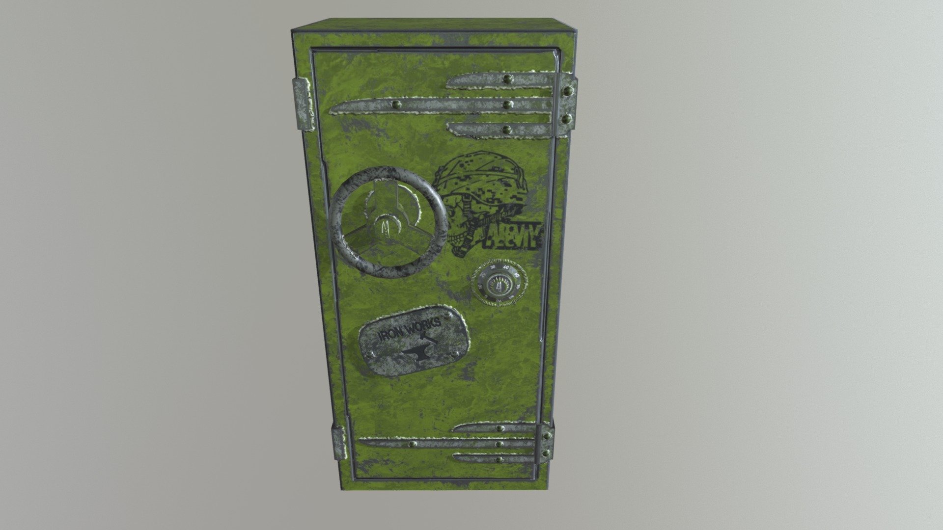 Rust safe - 3D model by egormiller.997777 [feaa1dd] - Sketchfab
