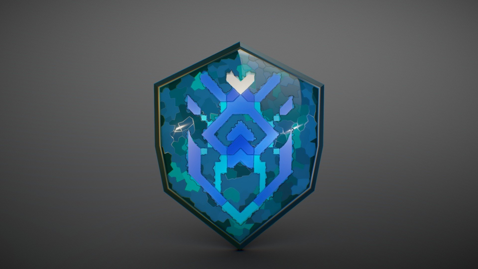 Simple Shield - 3D model by ShadowIgnition [feab43f] - Sketchfab
