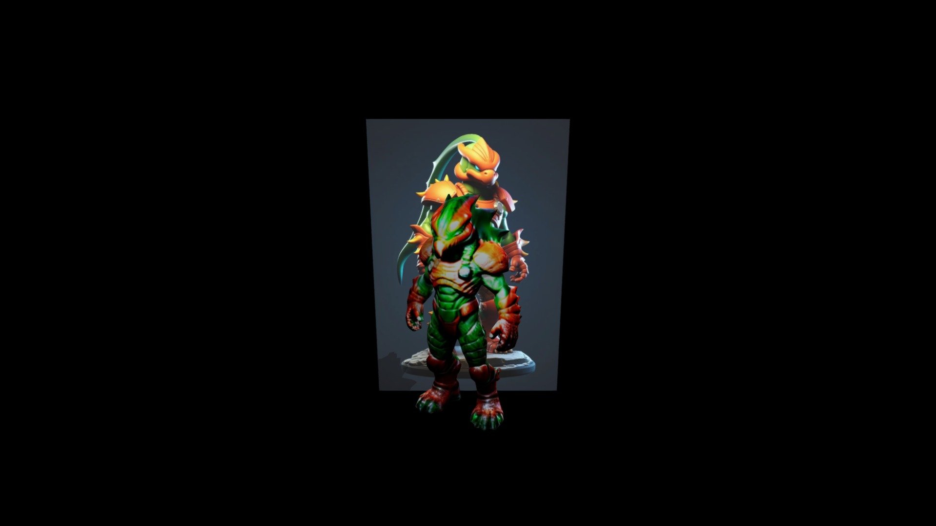 toy action figure of a fictional character. - Download Free 3D model by ...