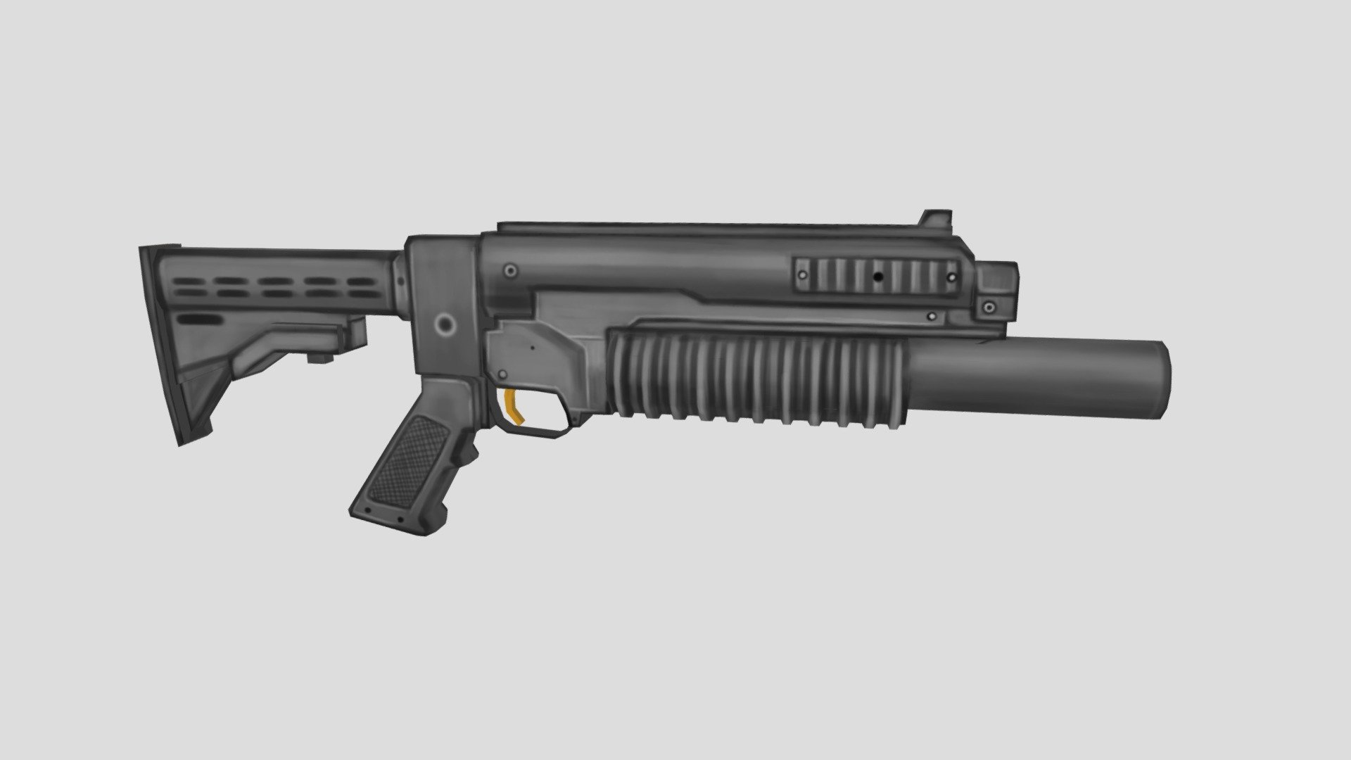 KAC M203 Standalone - 3D model by BRITA74 [feaca6b] - Sketchfab