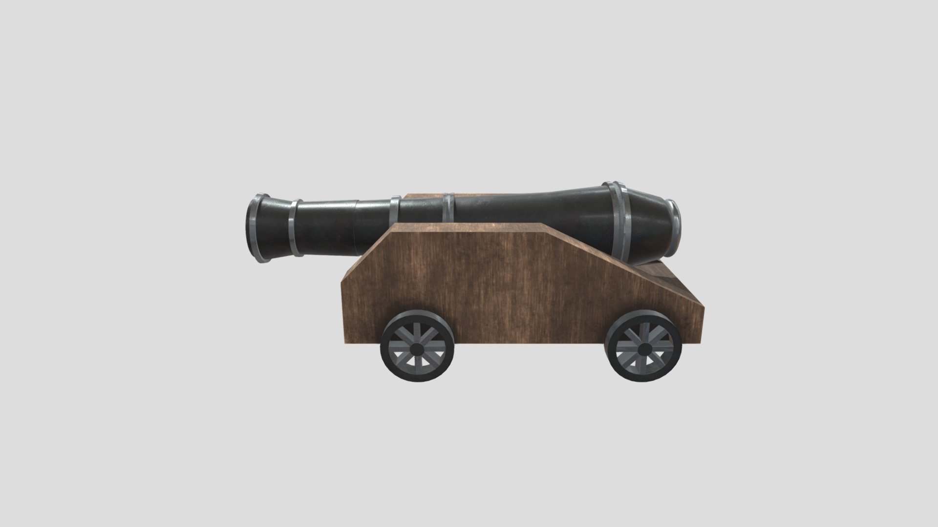 Cannon - Download Free 3D model by Evan16 (@evan_16) [fead800] - Sketchfab