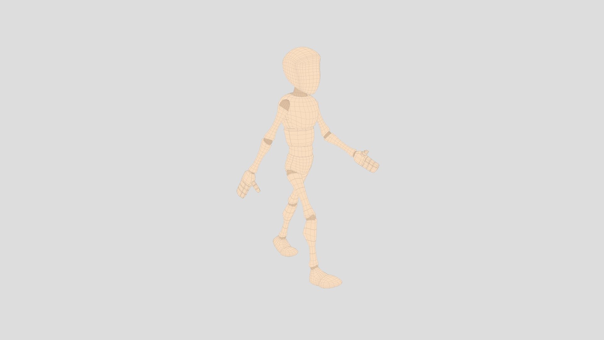 Walk Cycle - 3D model by Asheii [feadf83] - Sketchfab
