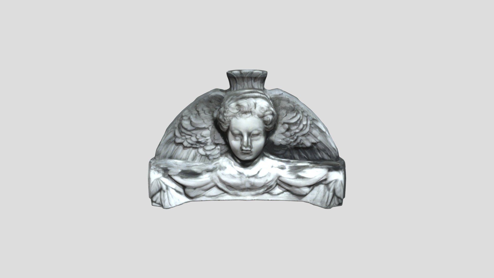Winged_ Cherub_ Relief_1009145422 - 3D model by markqis356 [feae98d ...