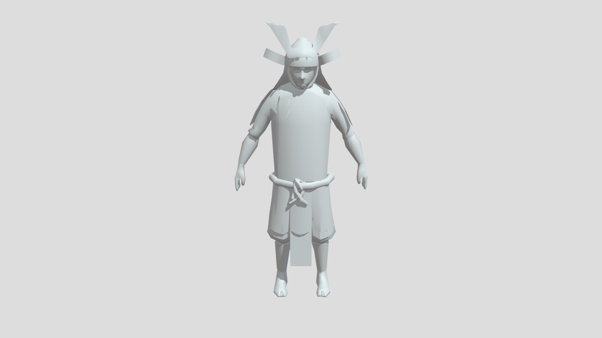Samurai - 3D model by adityavishwakarma82 [feae9f2] - Sketchfab
