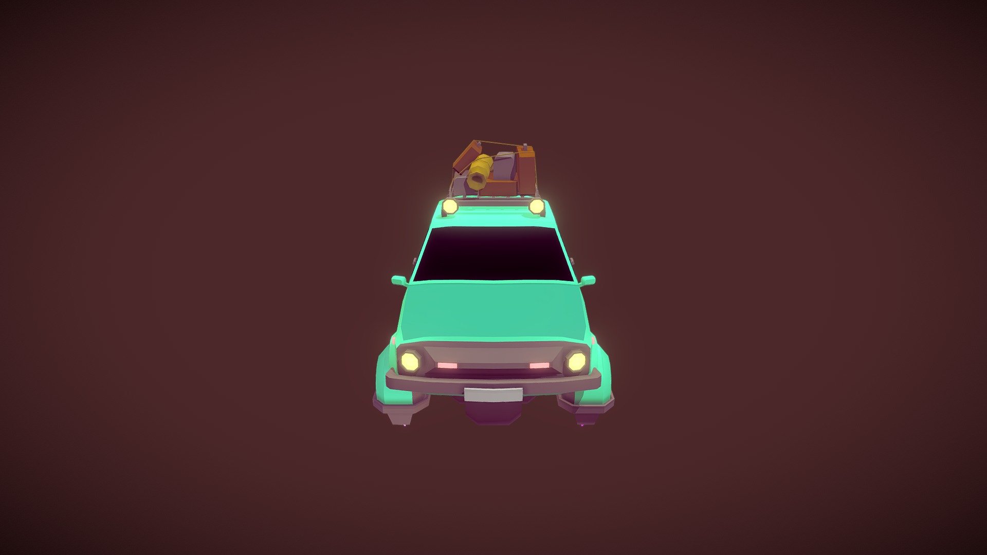 3D Sci-Fi Car - 3D model by anshuman_stark_ [feaf17e] - Sketchfab
