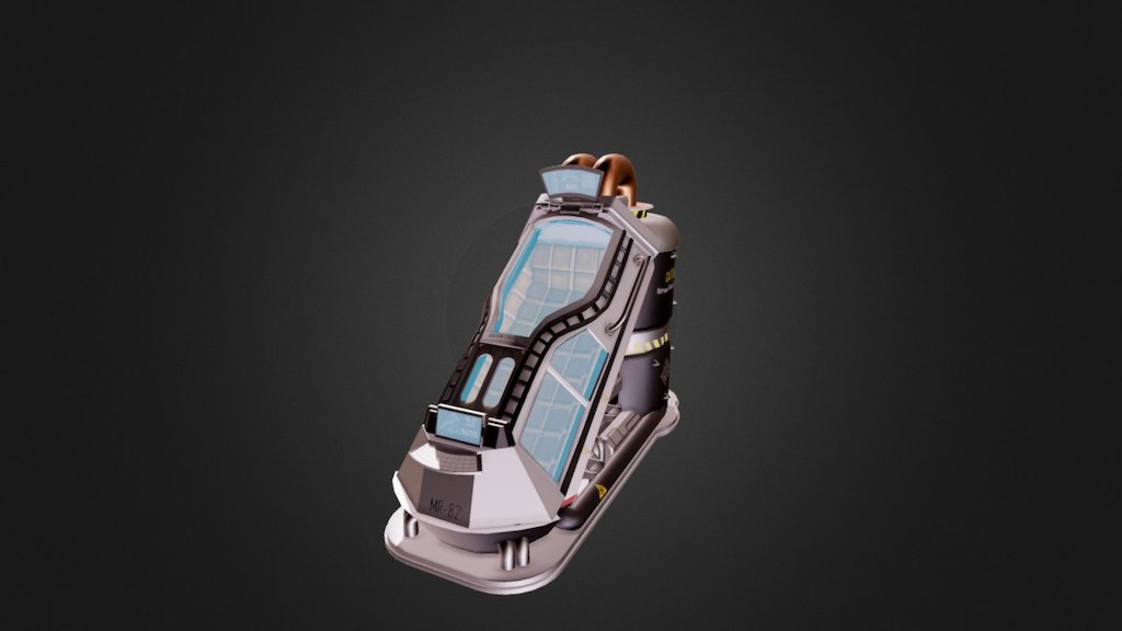 Cryopod - 3D model by Ryan Kohr (@kohr_ryan) [feaf9c3] - Sketchfab