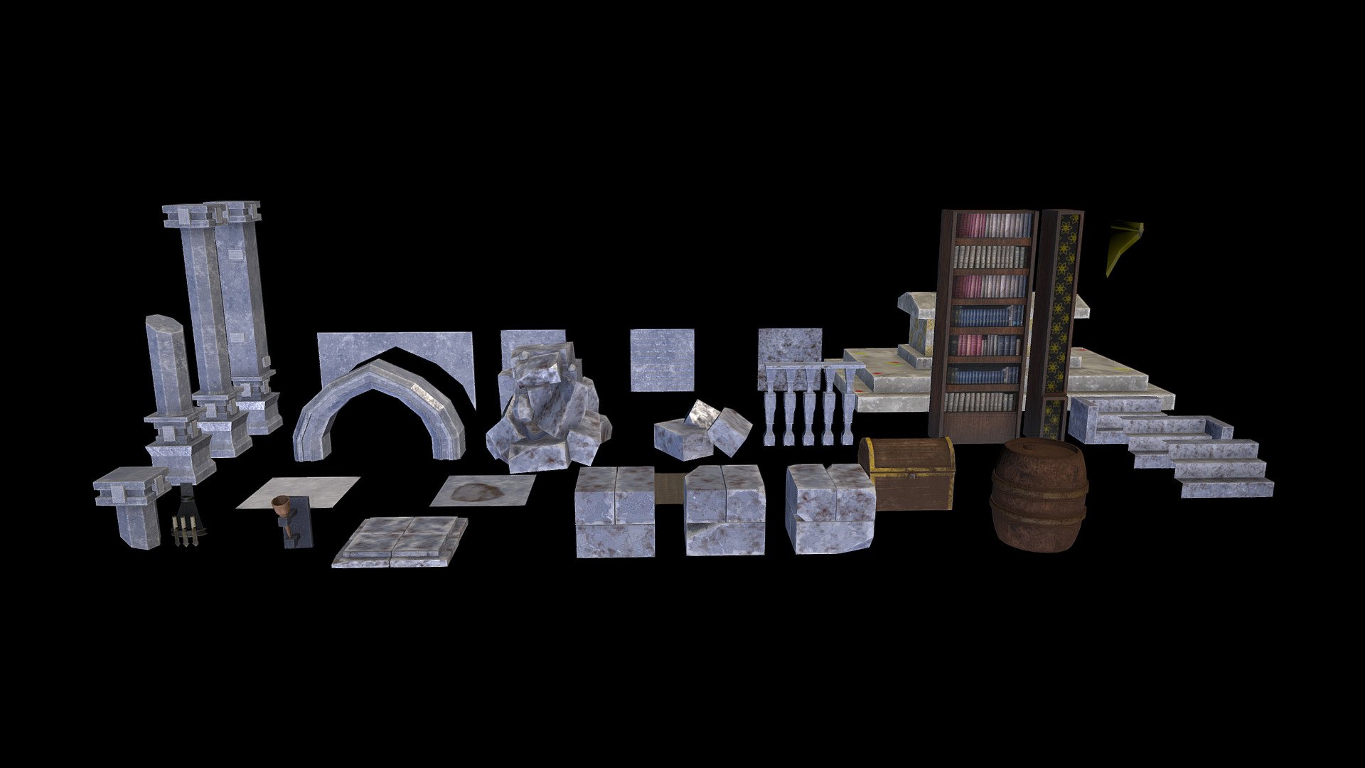 Modular Props - 3D model by Michael Santiago (@MichaelSantiago ...