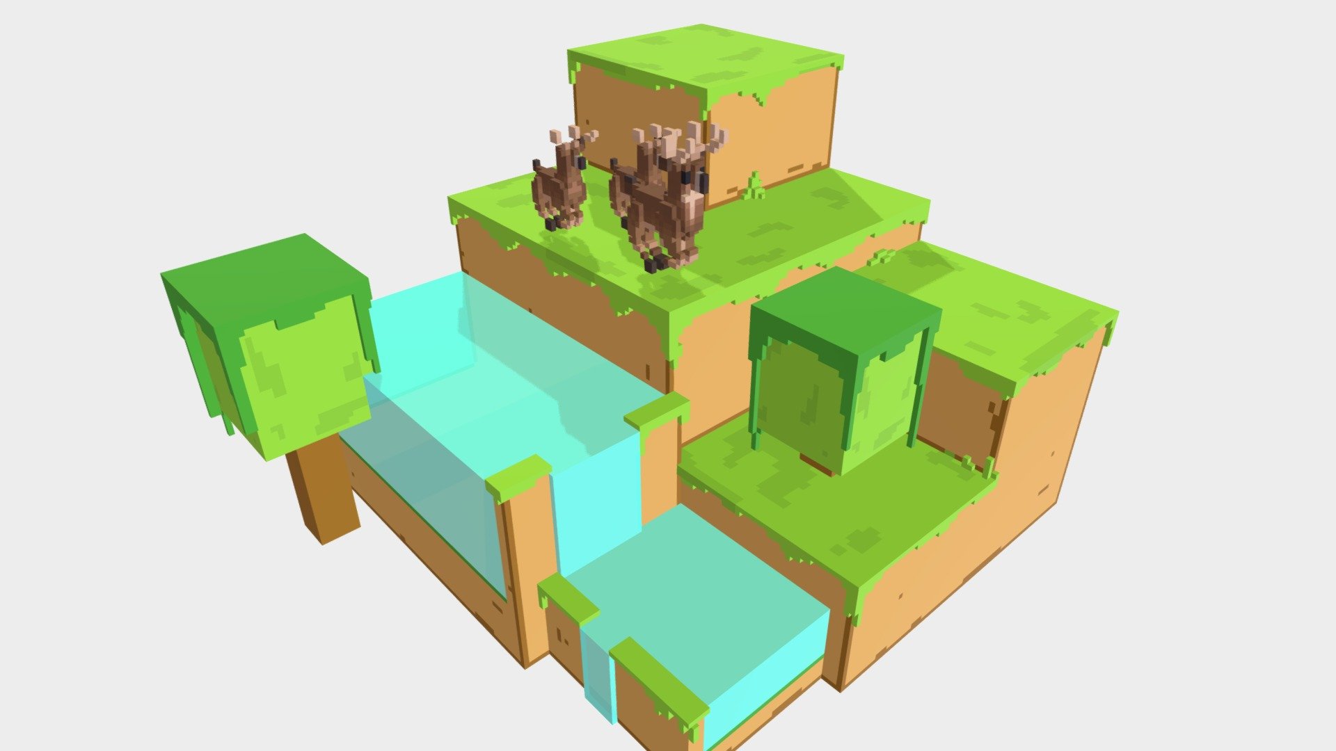 Madagascar-Deer - 3D model by Fan(Frank)Zhang (@princezhangfan ...