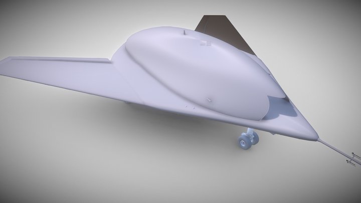 Stealth-drone 3D models - Sketchfab