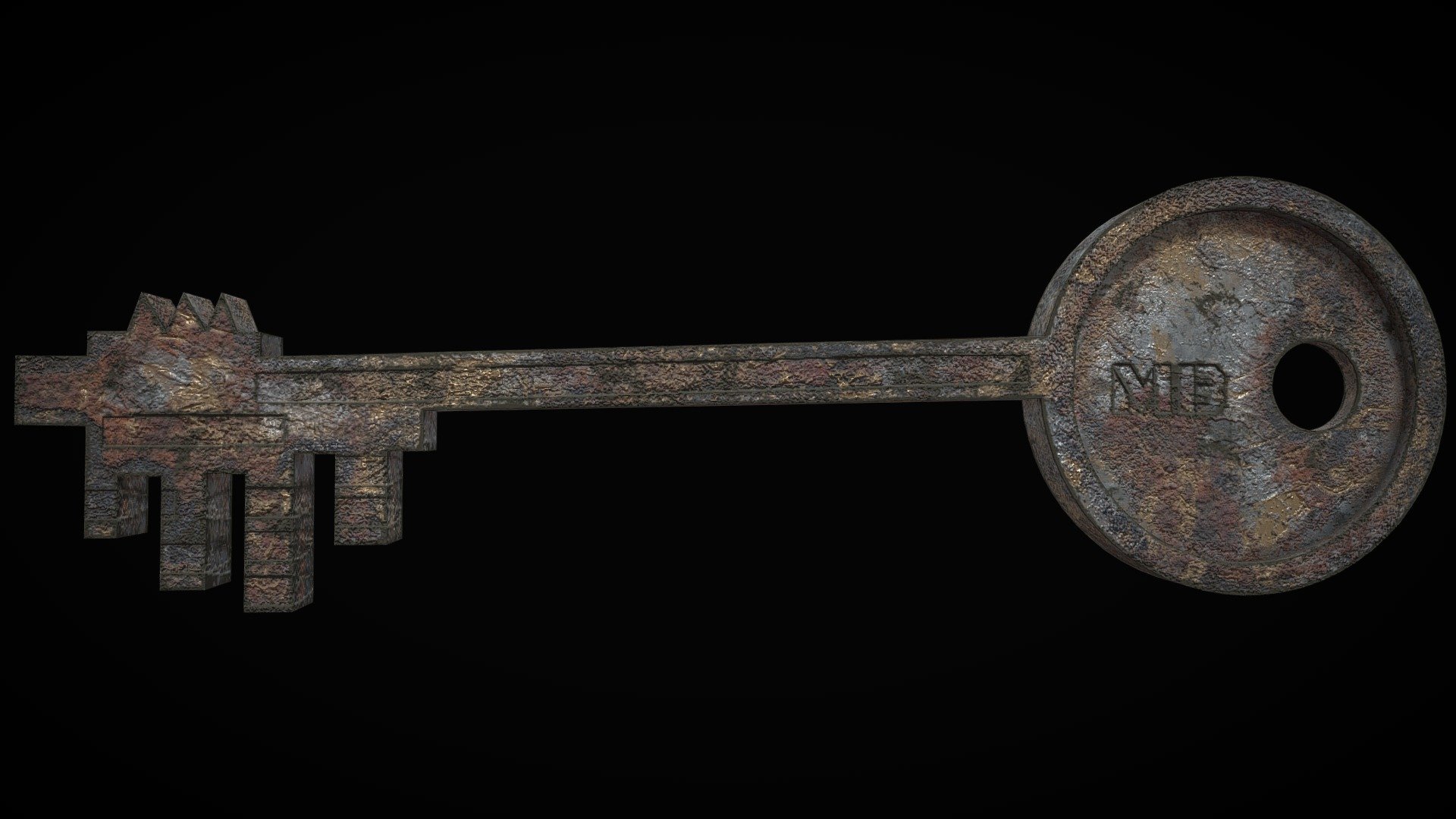 Key And Lock - Download Free 3D model by Mehdi Shahsavan (@ahmagh2e ...