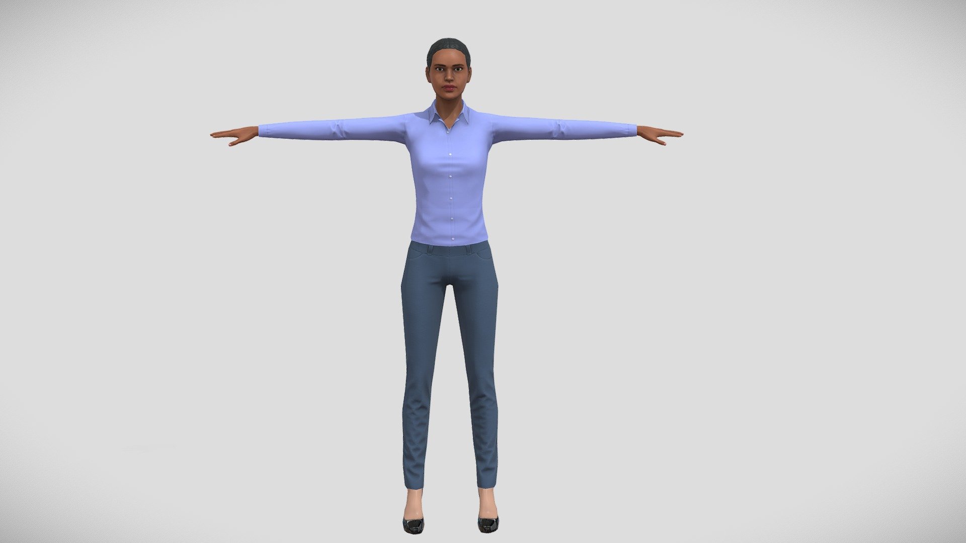 African Female Avatar - 3D model by Sumeet Arora (@ls.rightbrain ...