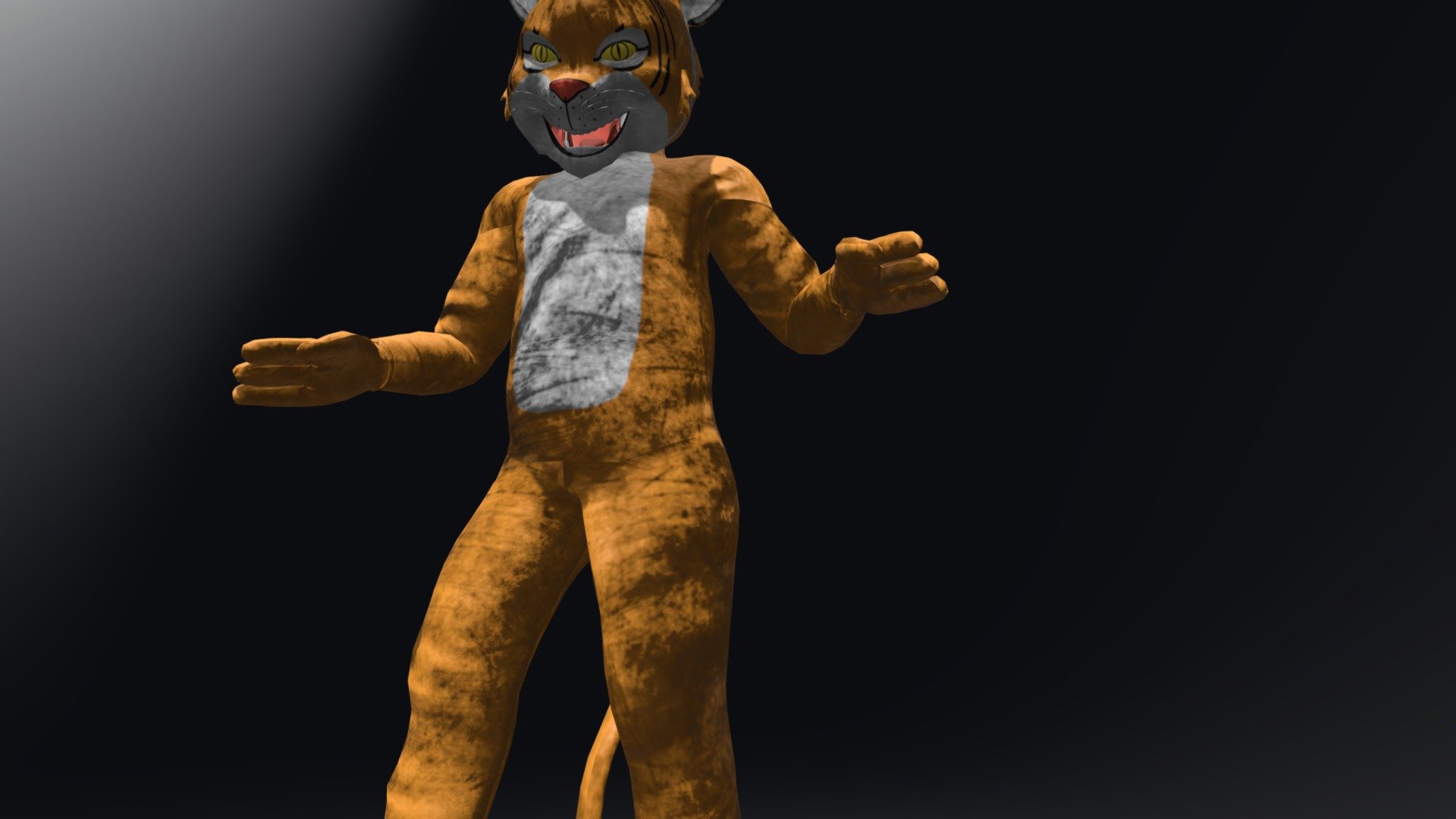 Kenton_Wildcat_Dancing - Download Free 3D model by gameovertech ...