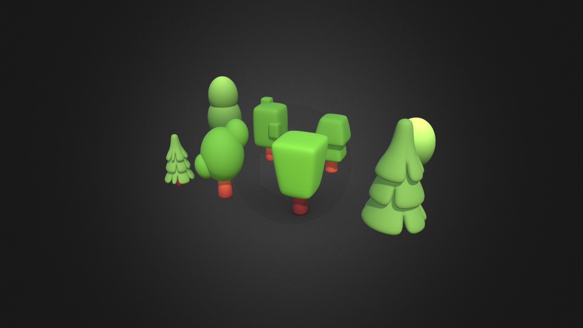 Nature - Trees (3D GAME ASSETS) - 3D model by james3darts [feb74aa ...