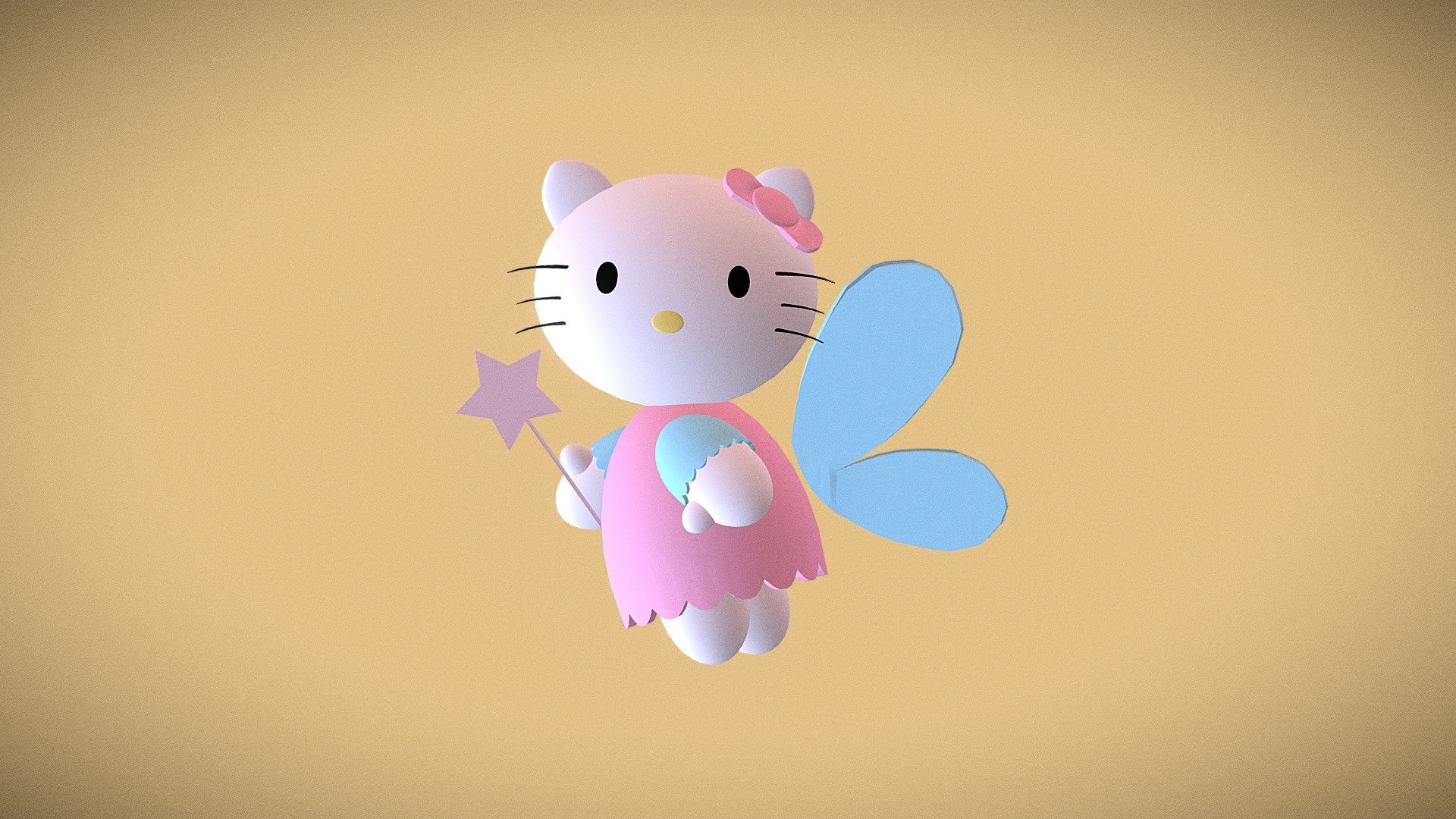 Hello Kitty - Download Free 3D model by laurarostr [feb7ce3] - Sketchfab