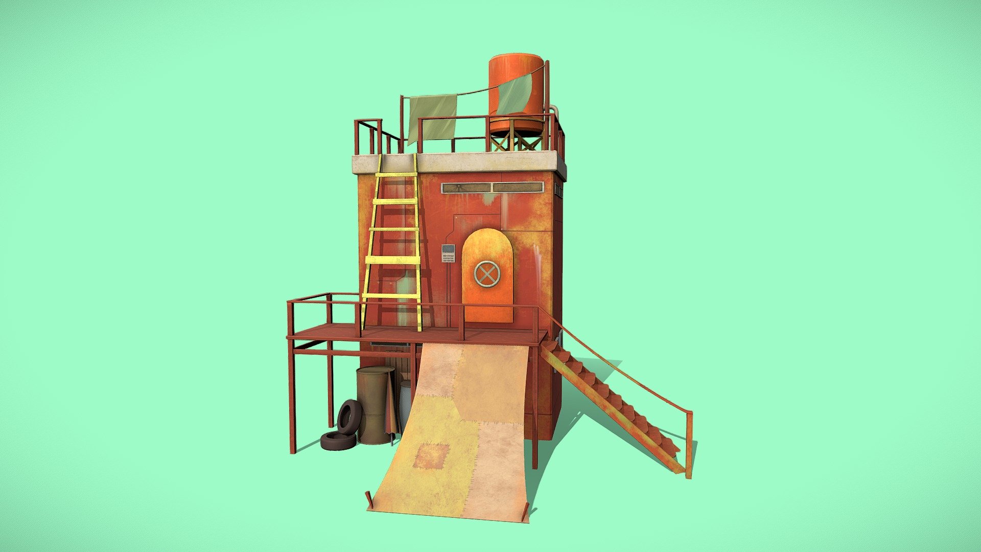 Hideout - 3D model by TimoBoomsma [feb9250] - Sketchfab