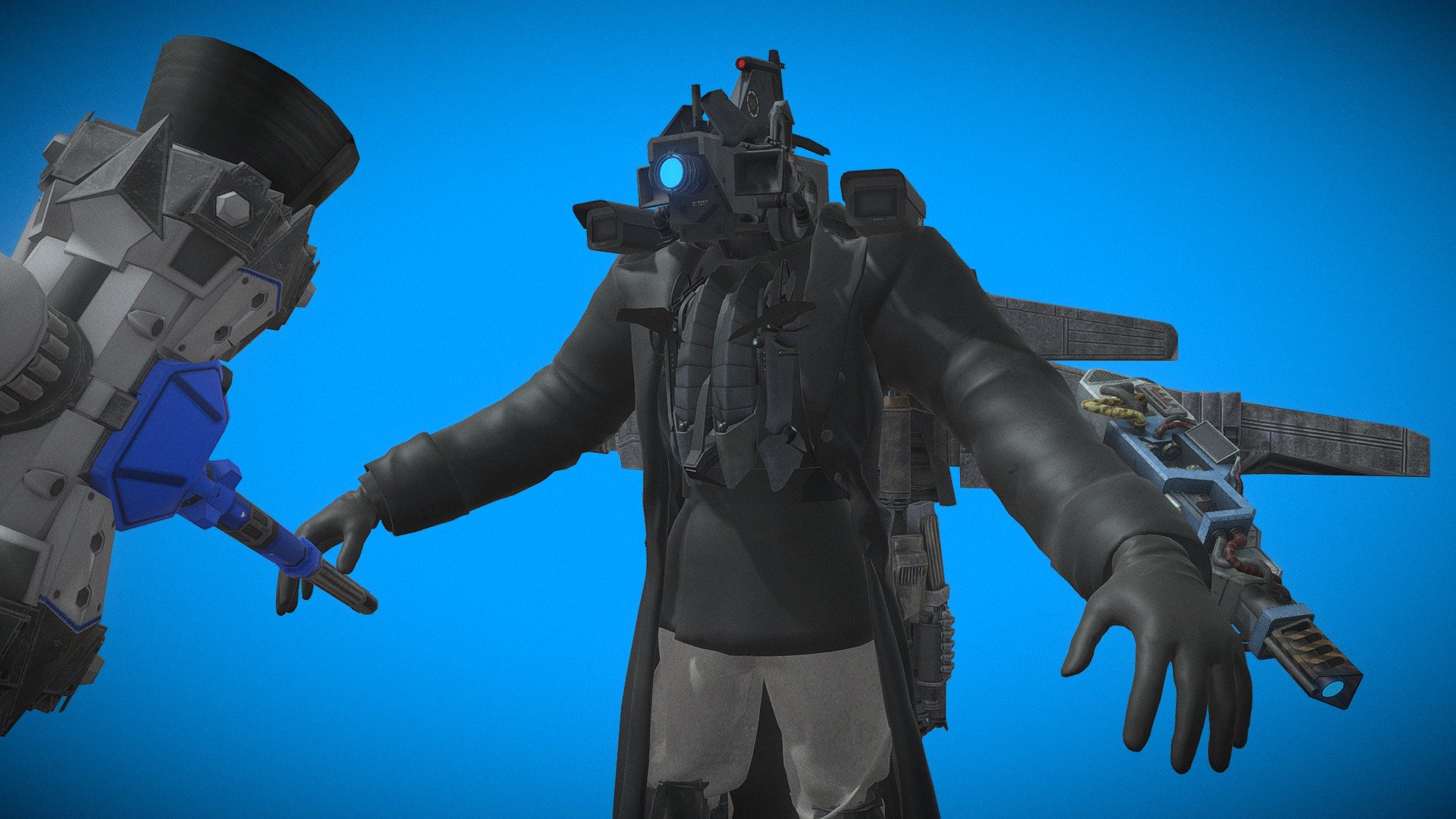 Upgraded Titan Cameraman - Download Free 3D model by Pumpkin ...