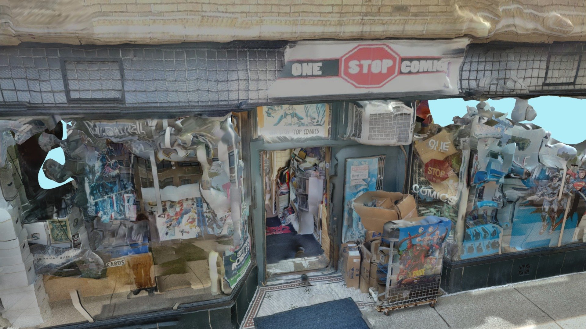 Day 29: One Stop Comics - Download Free 3D model by tomburtonwood ...