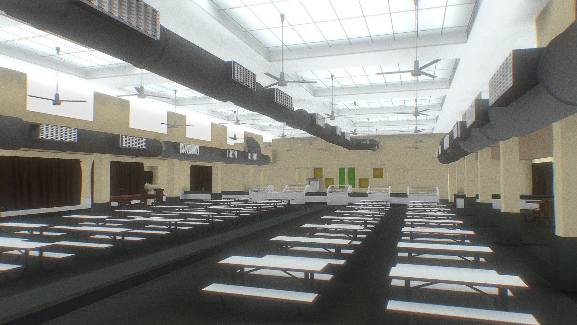 JUET Cafeteria - 3D model by Candyman (@bebandhshrivastava5757 ...