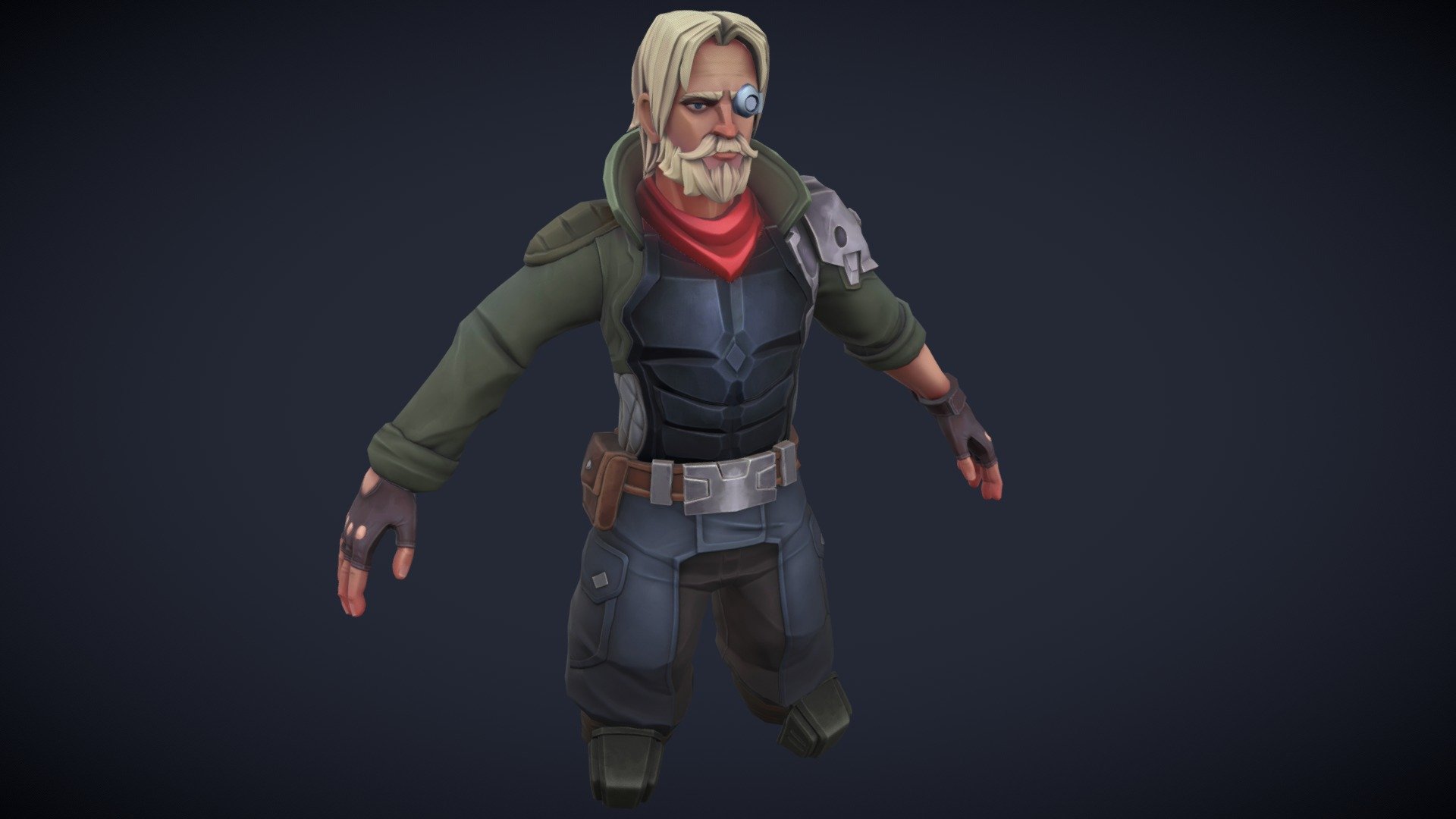 3D Stylized Character Artist - 3D model by miyuneta [feba526] - Sketchfab
