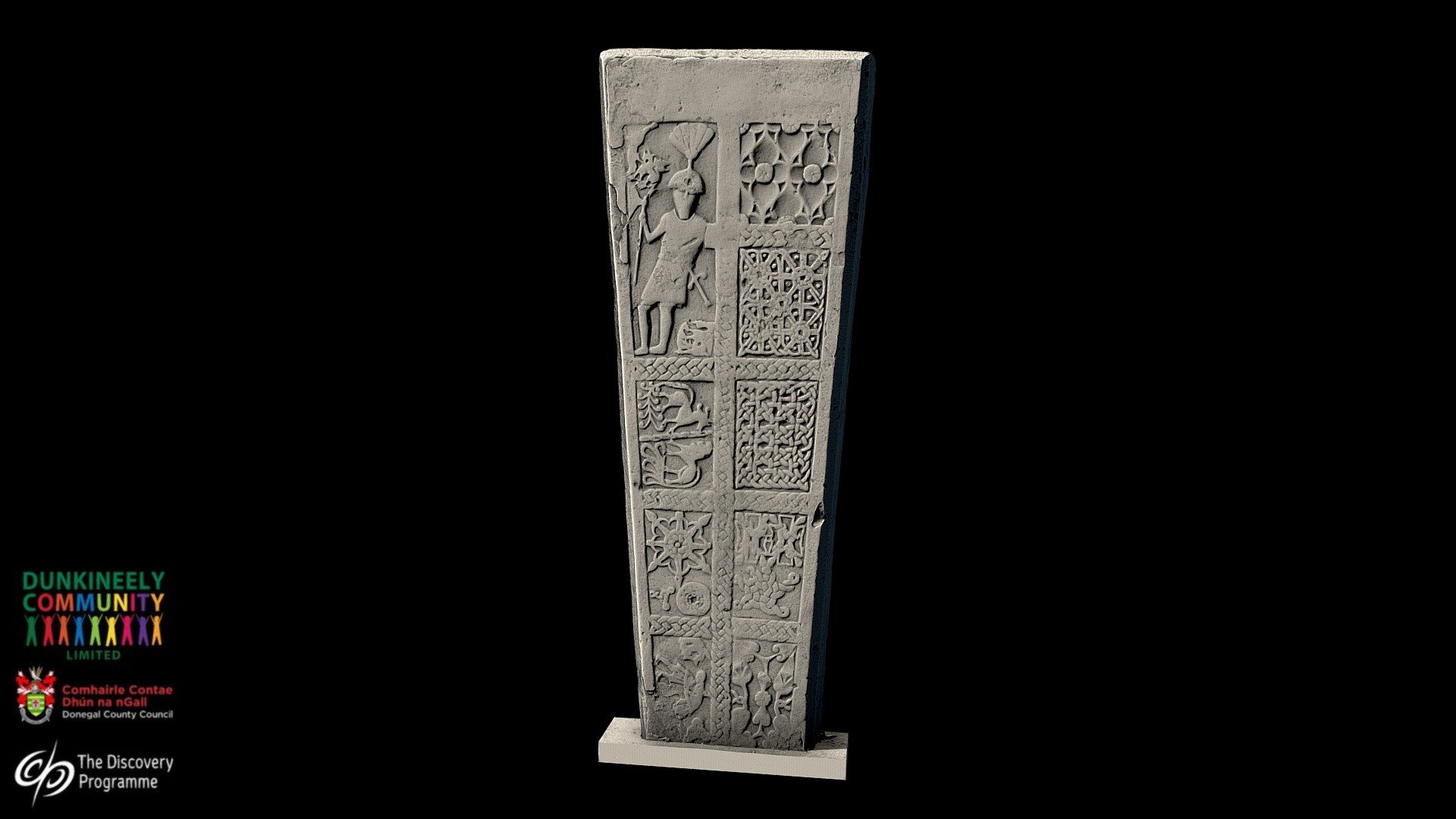 McSwyne Graveslab (synthetic stone texture) - 3D model by The Discovery ...
